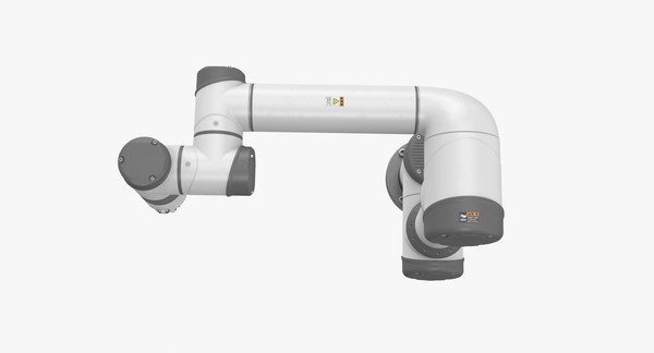 White Collaborative Robot w Gripper model - TurboSquid 2036120