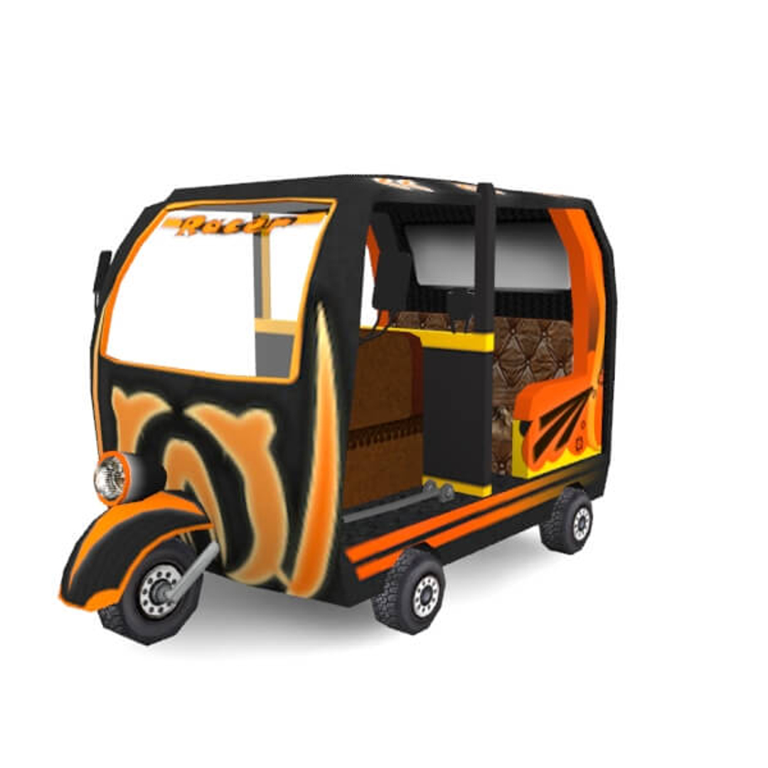 3d Model Rickshaw