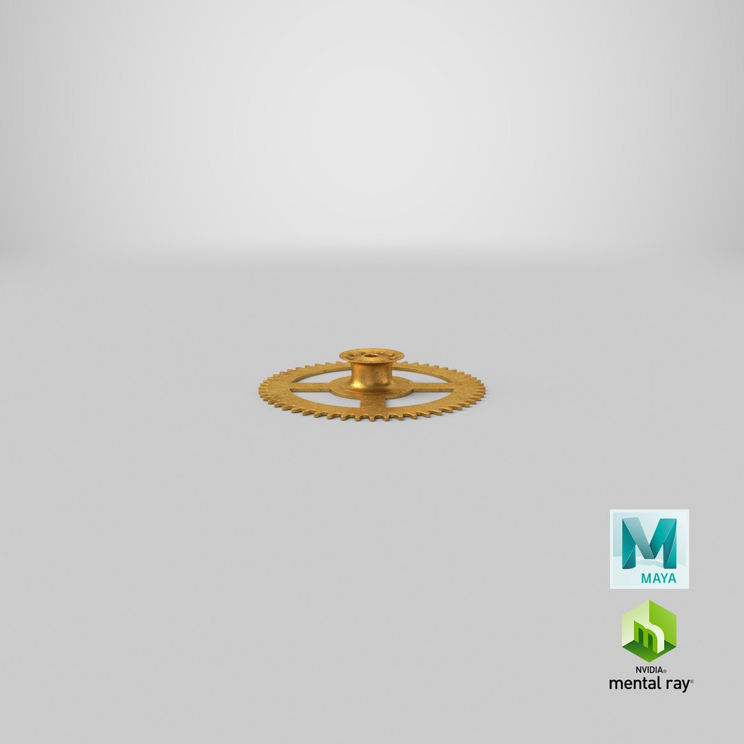 Clock-gears-03---gear-v4 3D Model - TurboSquid 1252287