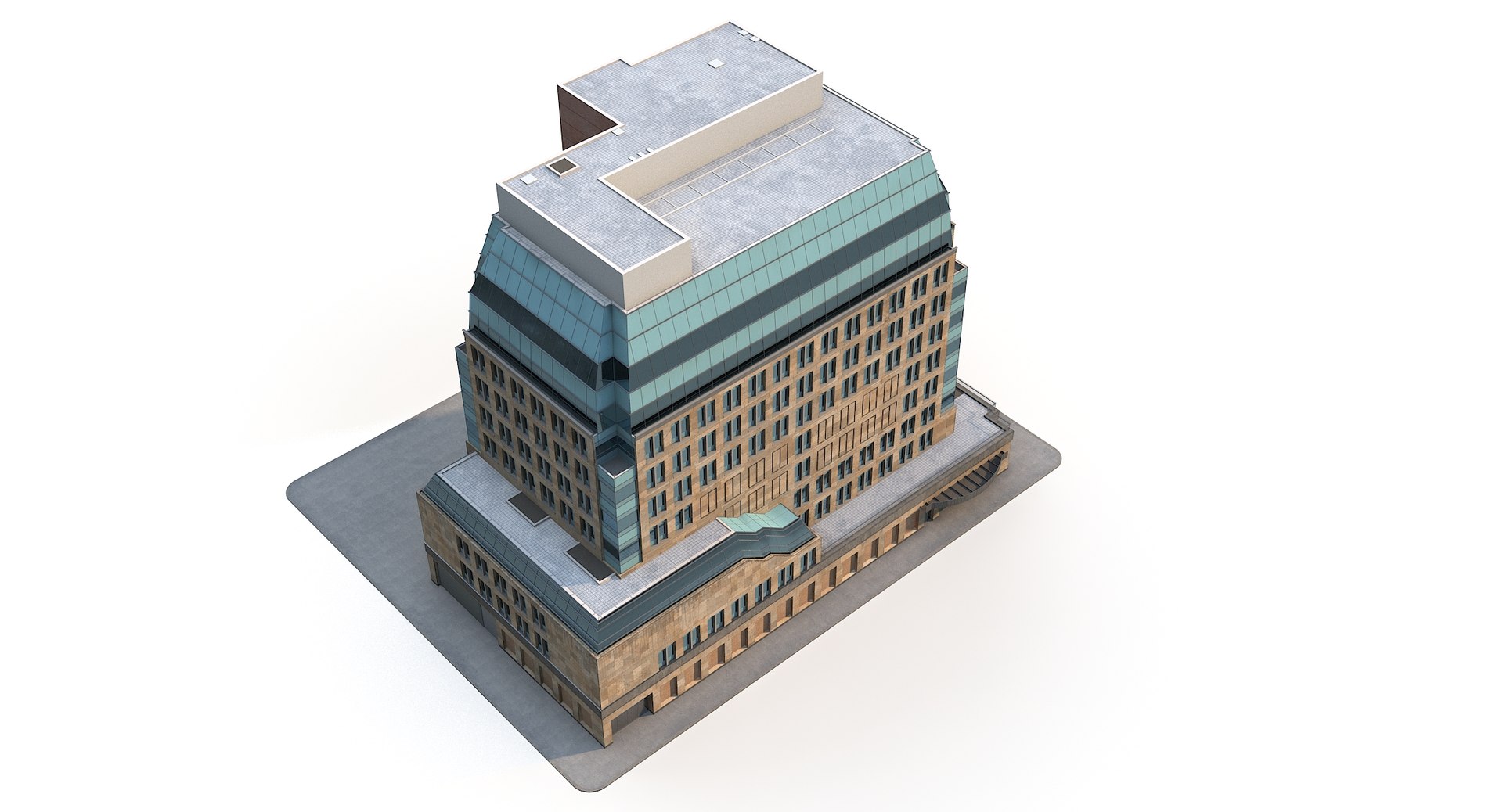 3D Helen and Martin Kimmel Building model - TurboSquid 1859187