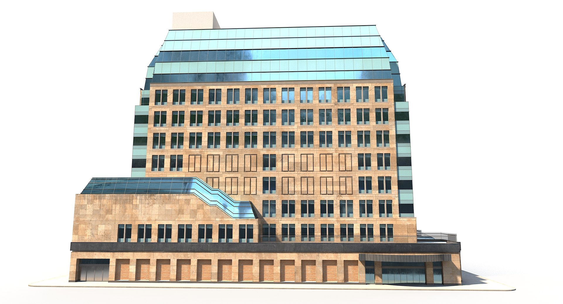3D Helen and Martin Kimmel Building model - TurboSquid 1859187