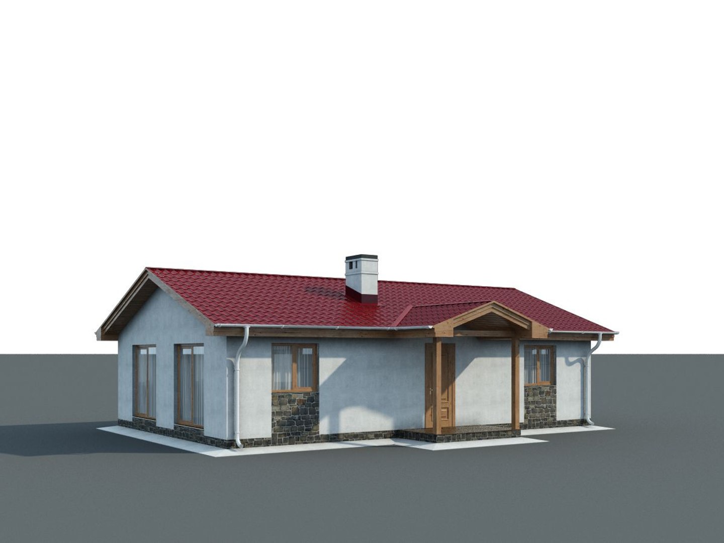 3D House Home Cottage Model - TurboSquid 1377003
