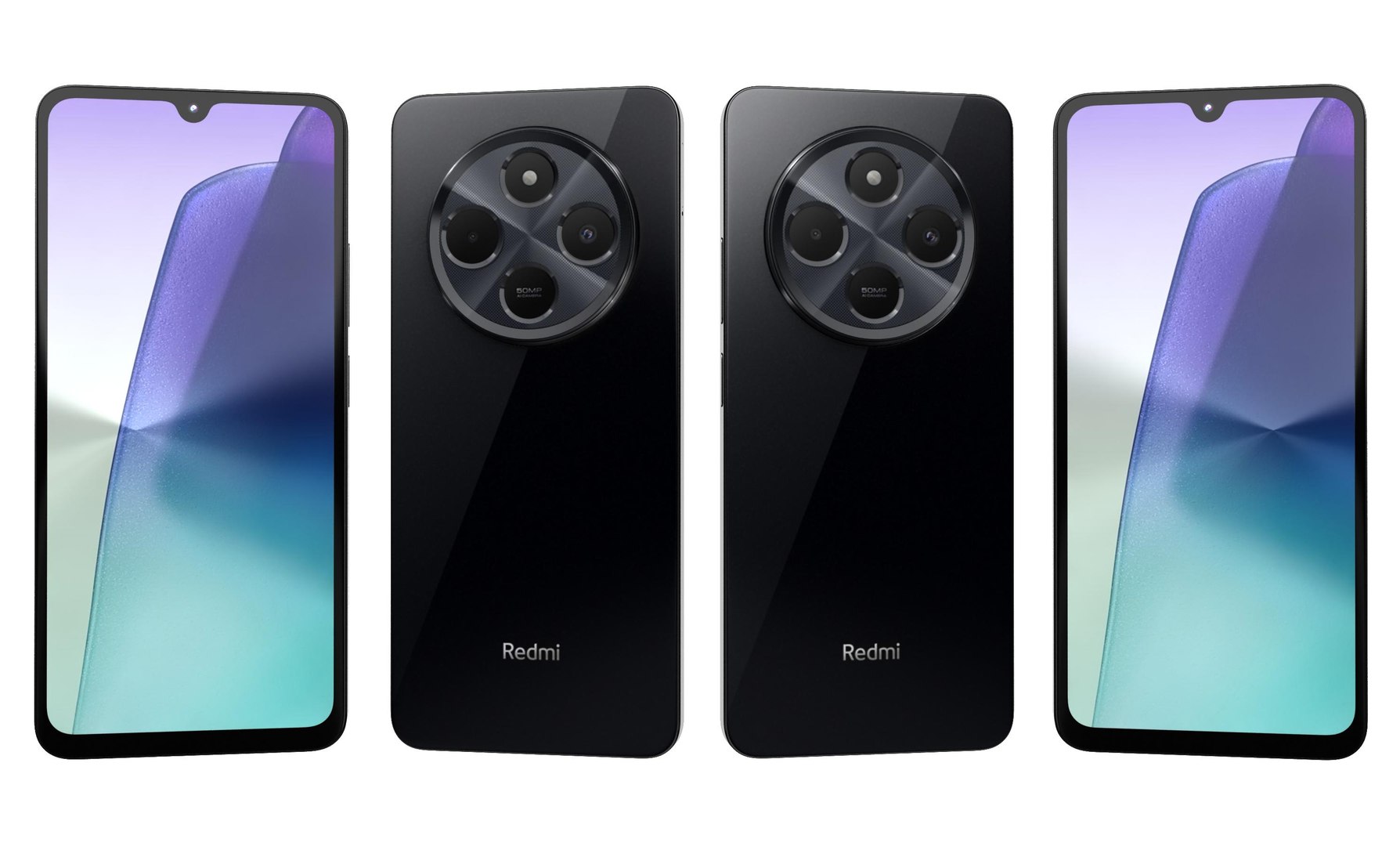 3D Model Xiaomi Redmi 14C Midnight Black - TurboSquid 2276792