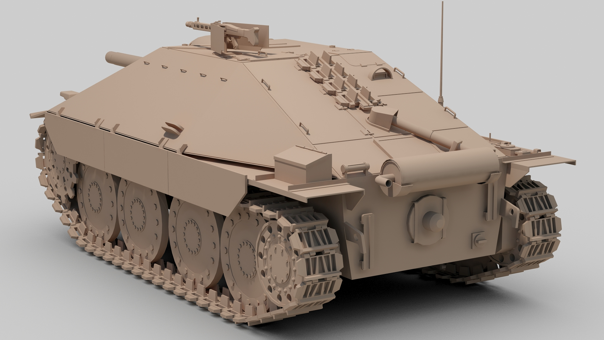 Jagdpanzer 38 Hetzer Modelo 3D - TurboSquid 1724163