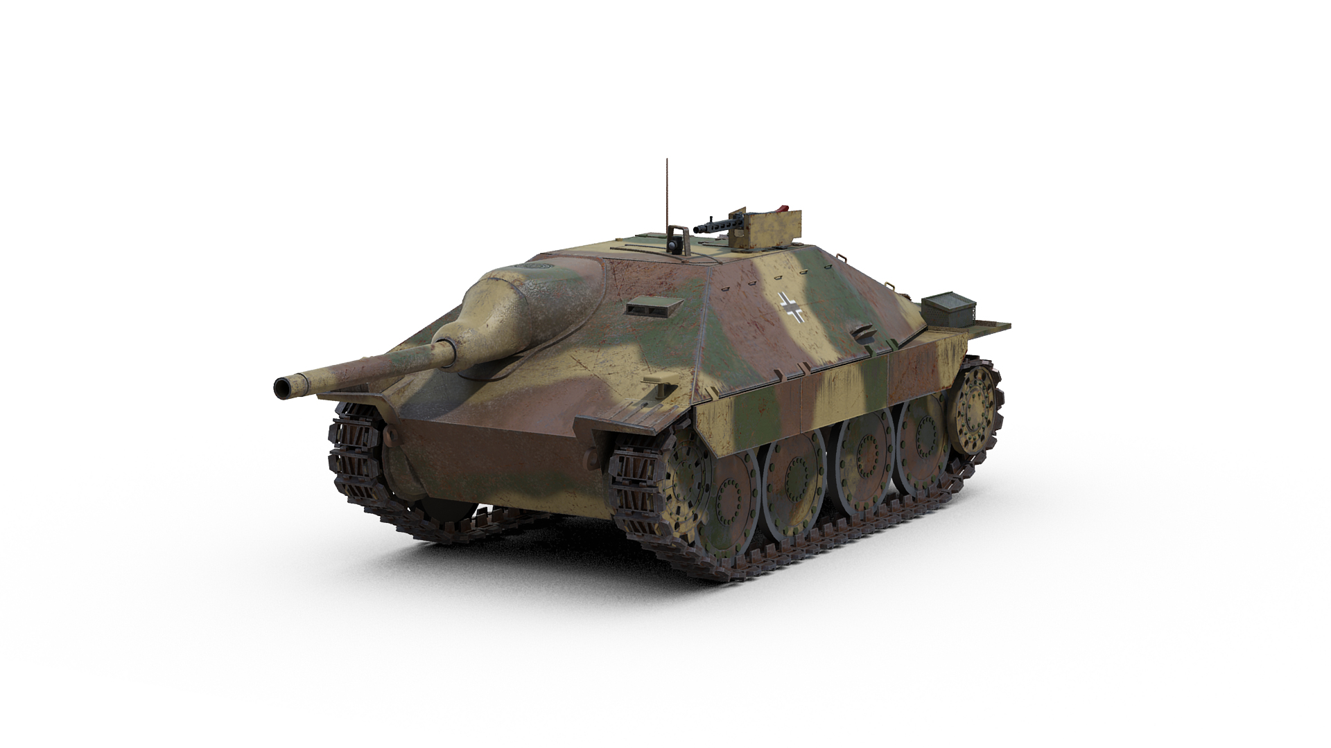 Jagdpanzer 38 Hetzer 3D Model - TurboSquid 1724163