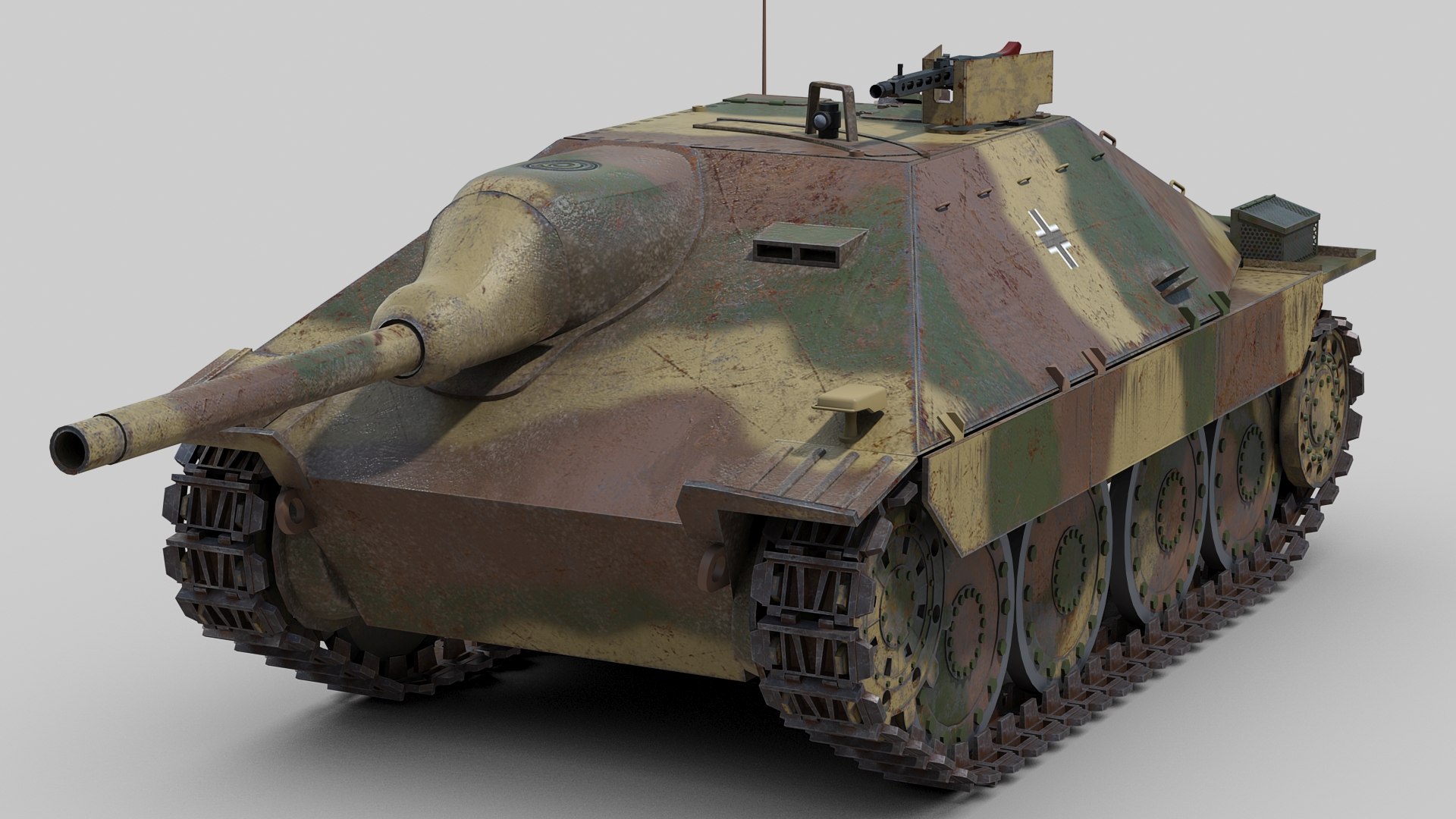 Jagdpanzer 38 Hetzer 3D Model - TurboSquid 1724163