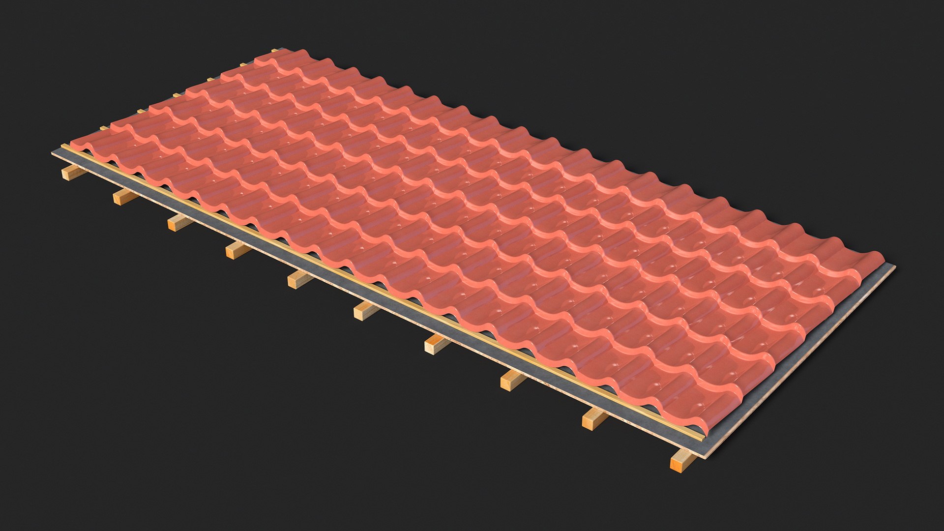 Metal Roofing 3D Model - TurboSquid 2248103