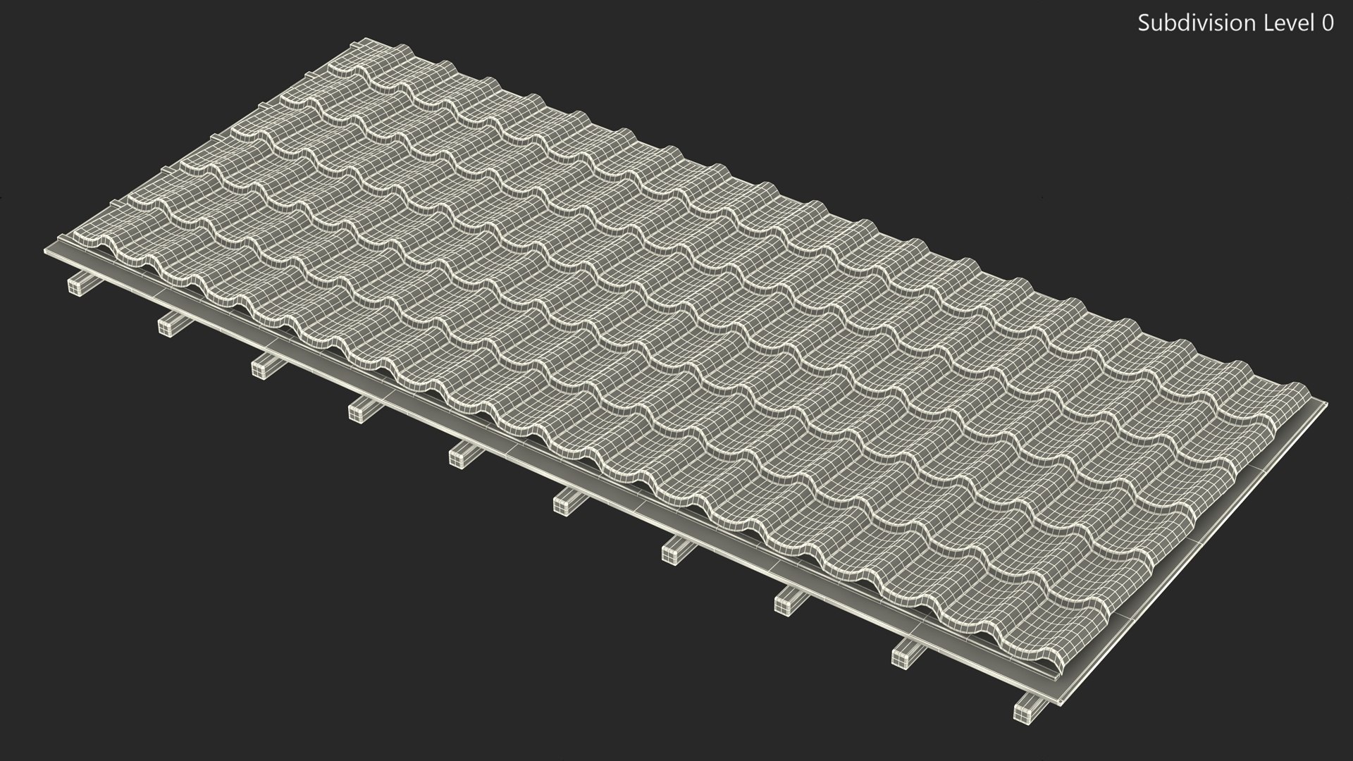 Metal Roofing 3D Model - TurboSquid 2248103