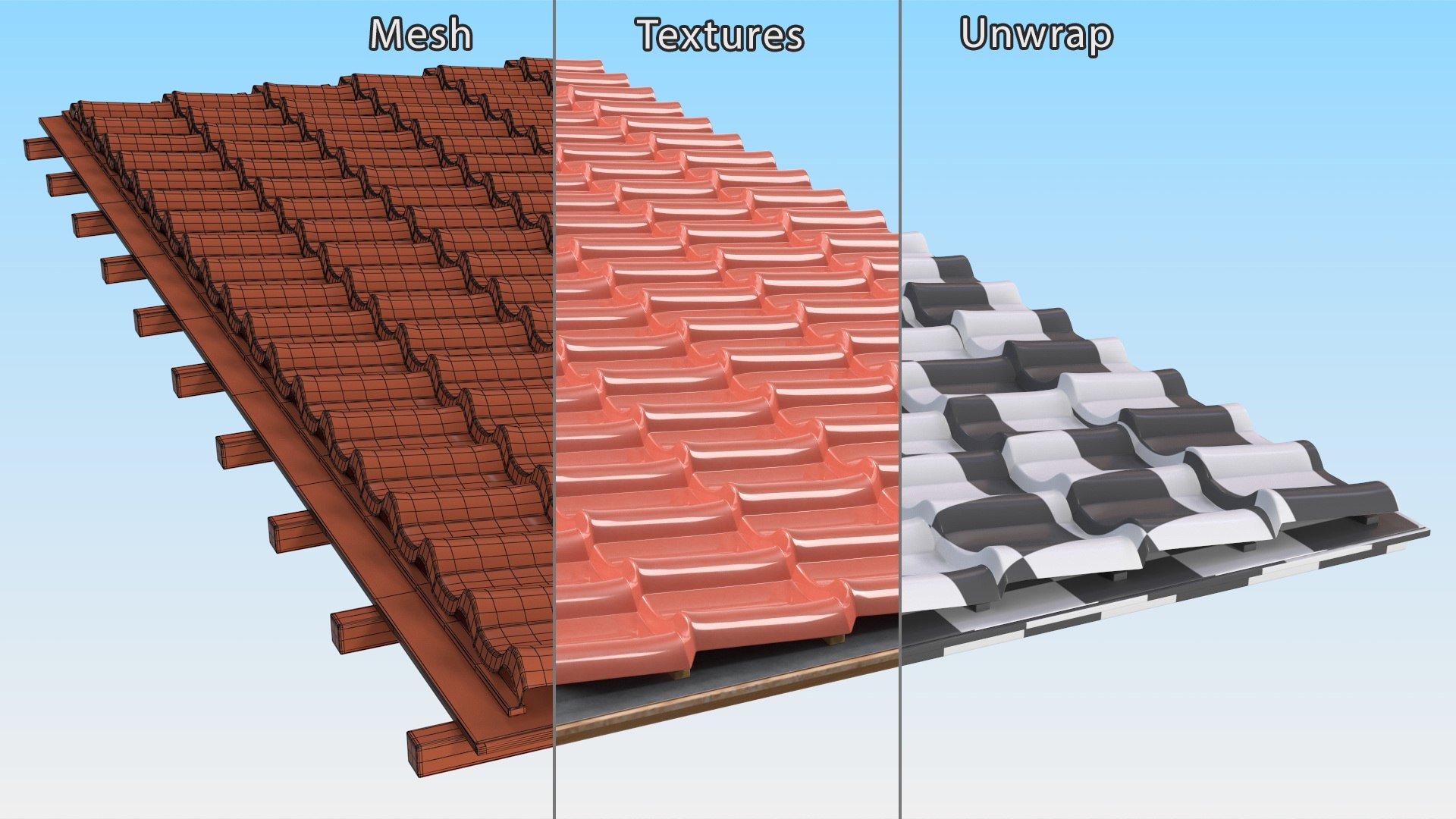 Metal Roofing 3D Model - TurboSquid 2248103