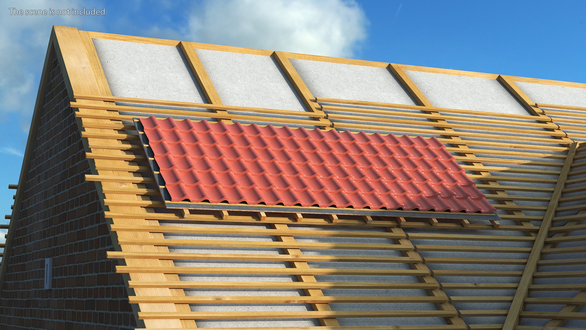 Metal Roofing 3D Model - TurboSquid 2248103