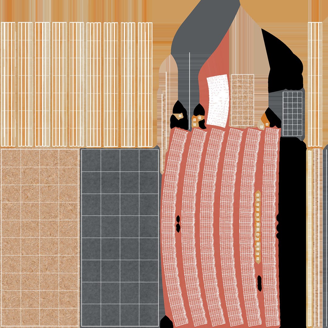 Metal Roofing 3D Model - TurboSquid 2248103