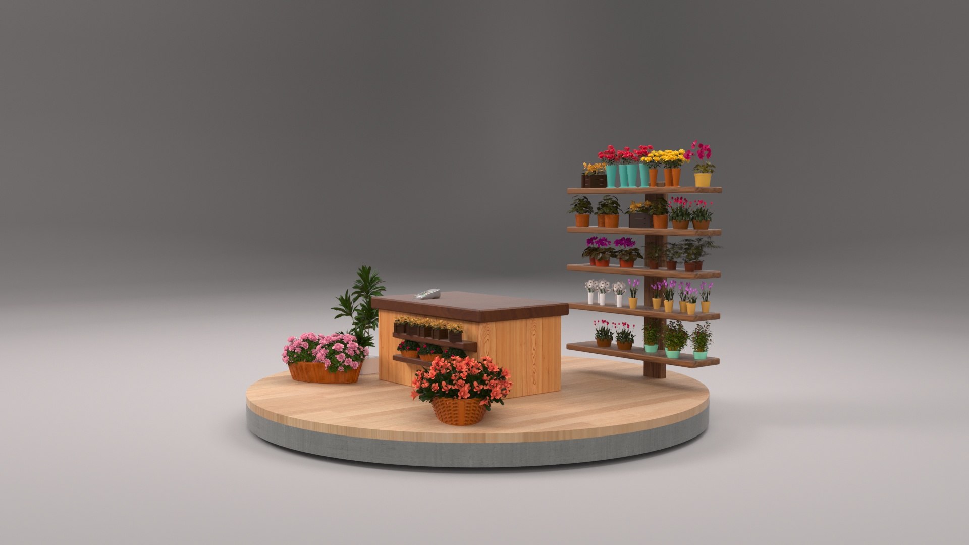3D model Flower Shop - TurboSquid 2027459