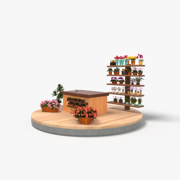 3D model Flower Shop - TurboSquid 2027459