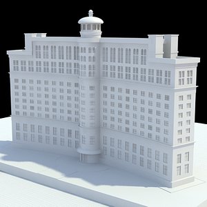 Architecture Hotel Blender Models for Download | TurboSquid