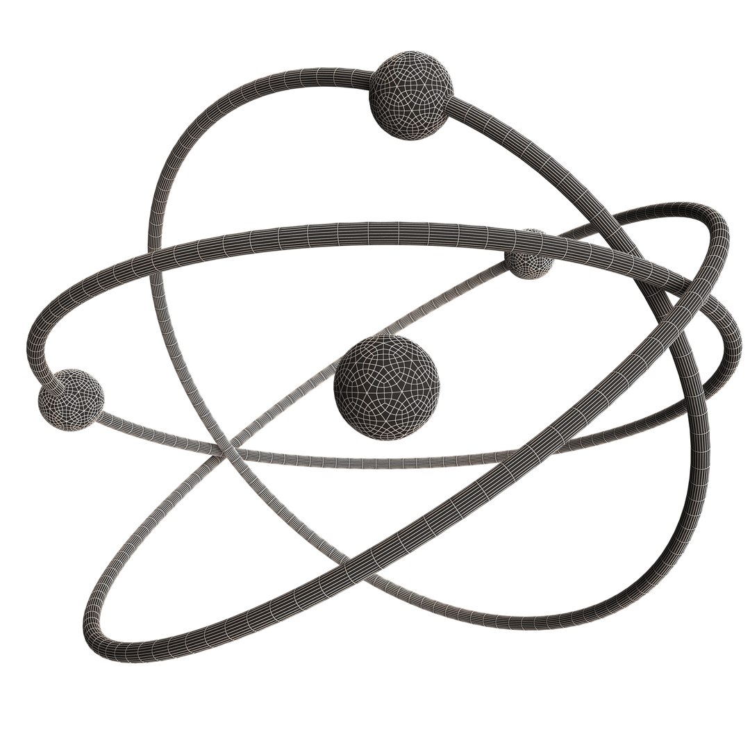 3D Model Planetary Atom - TurboSquid 2004762