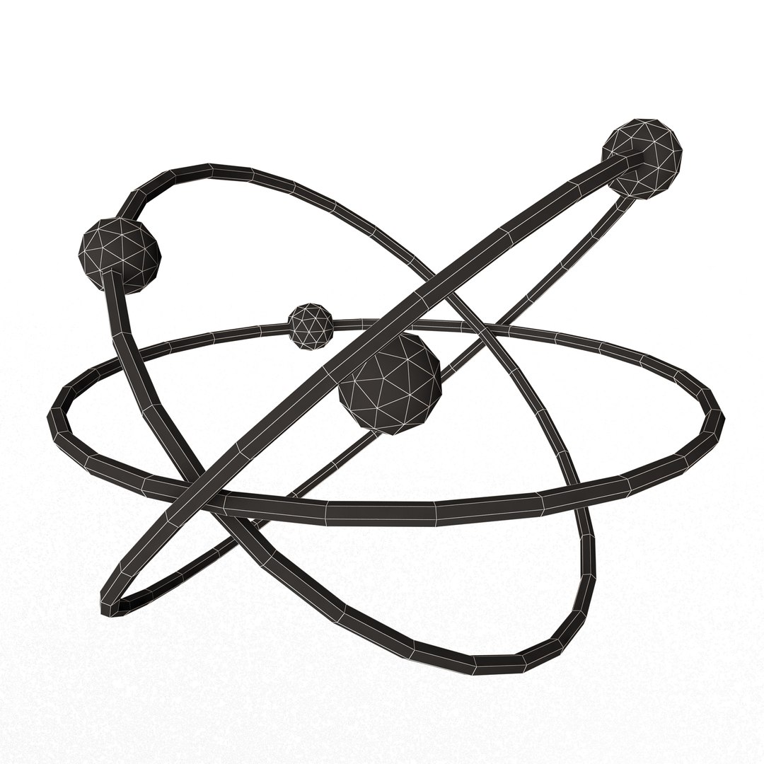 3D Model Planetary Atom - TurboSquid 2004762