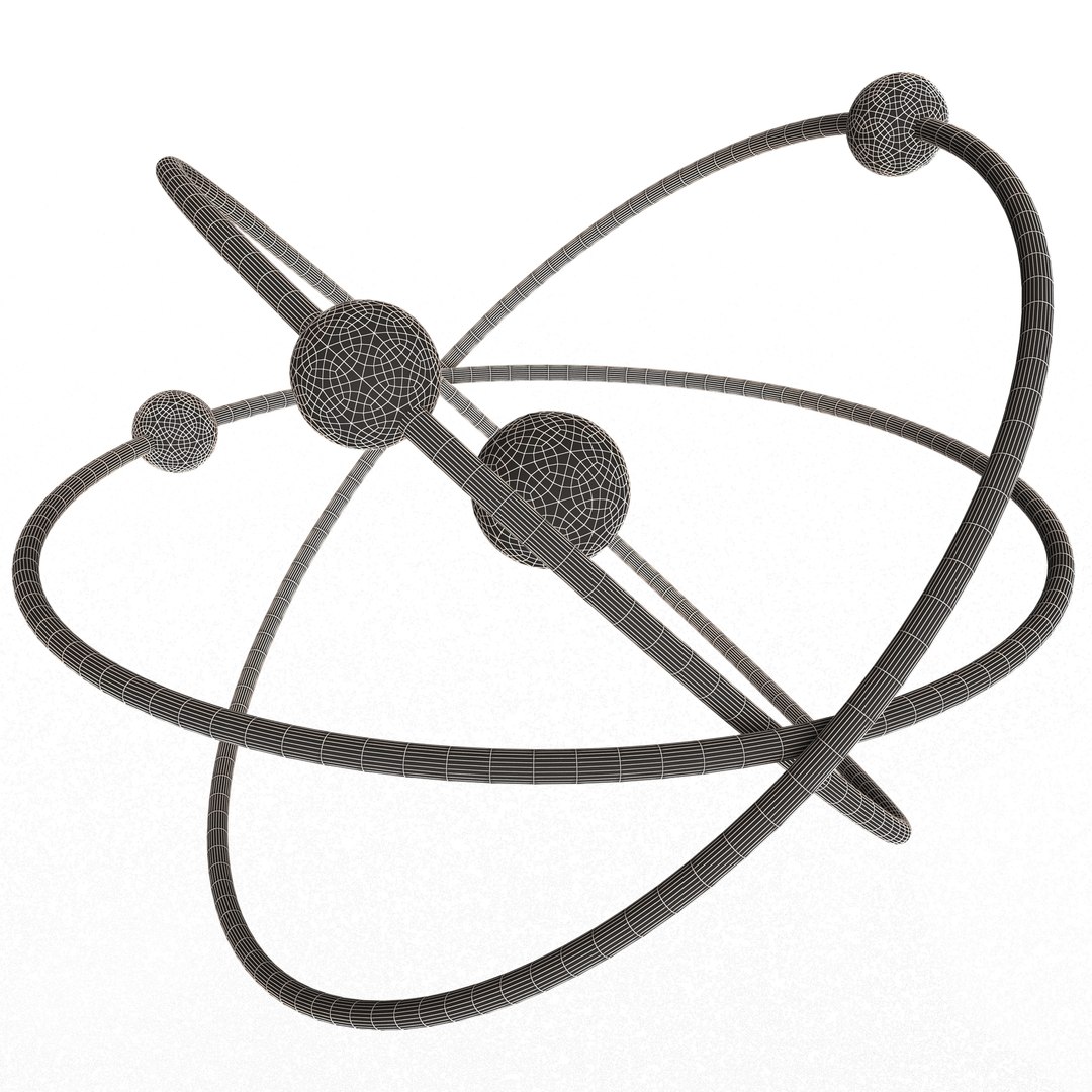 3D Model Planetary Atom - TurboSquid 2004762
