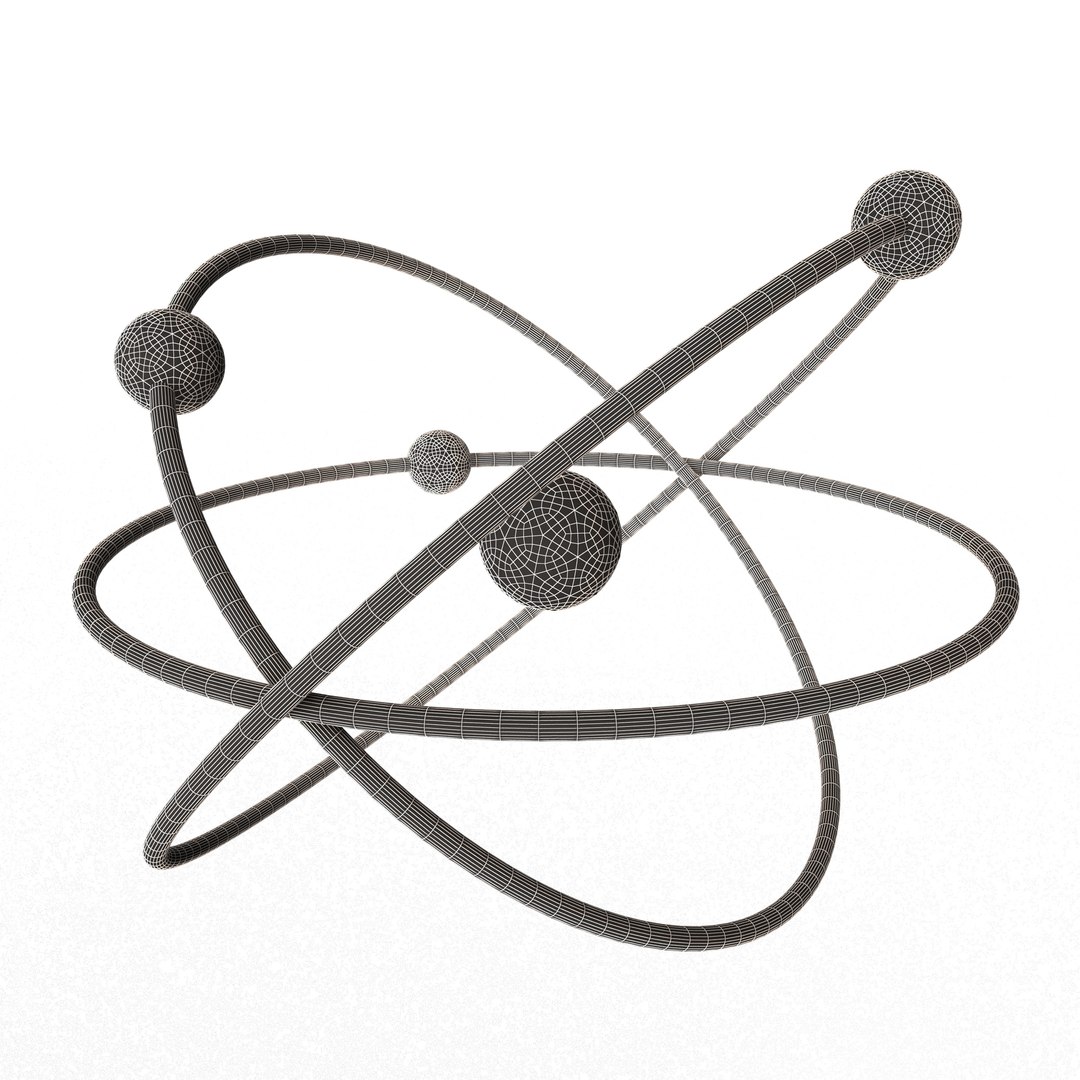 3D Model Planetary Atom - TurboSquid 2004762