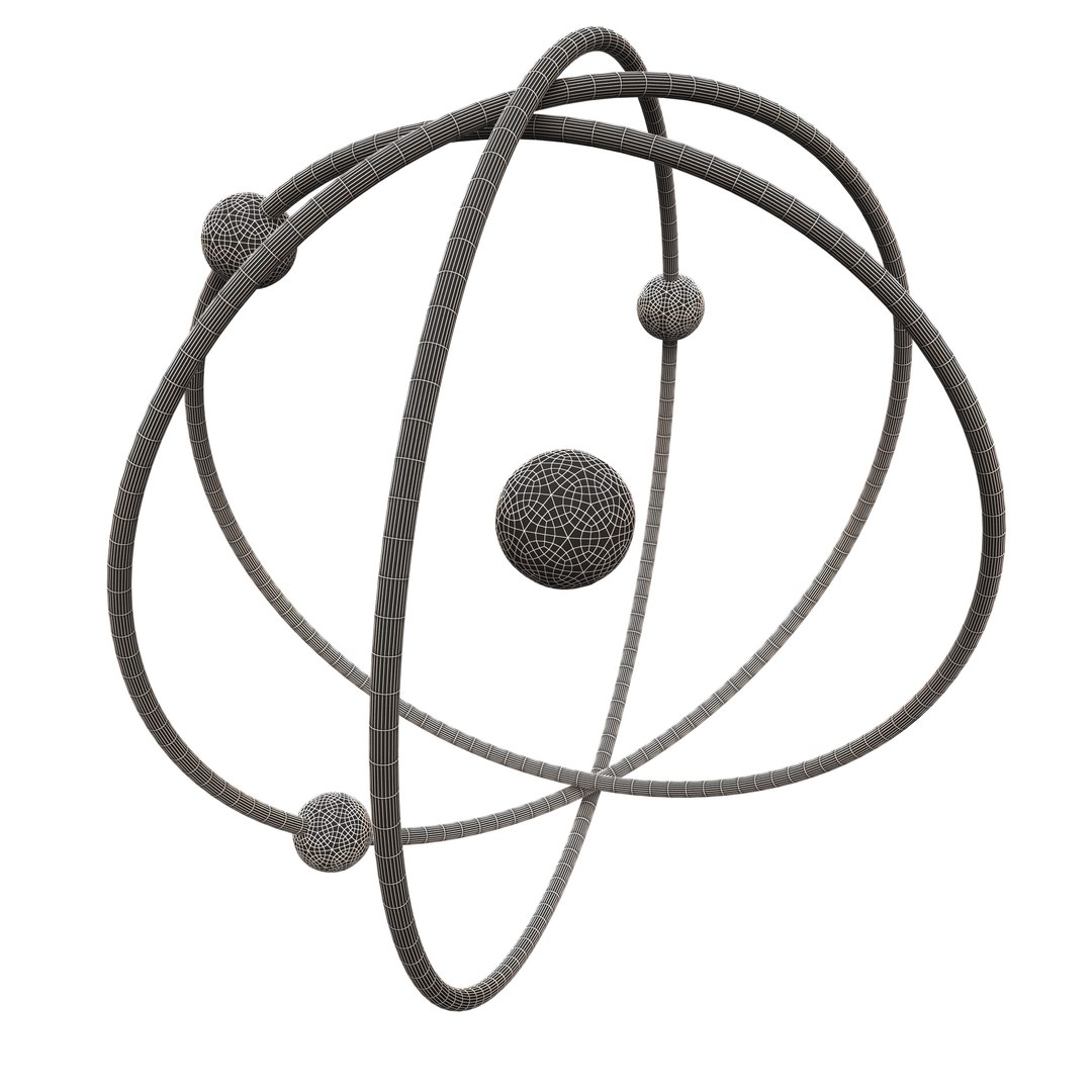 3D Model Planetary Atom - TurboSquid 2004762