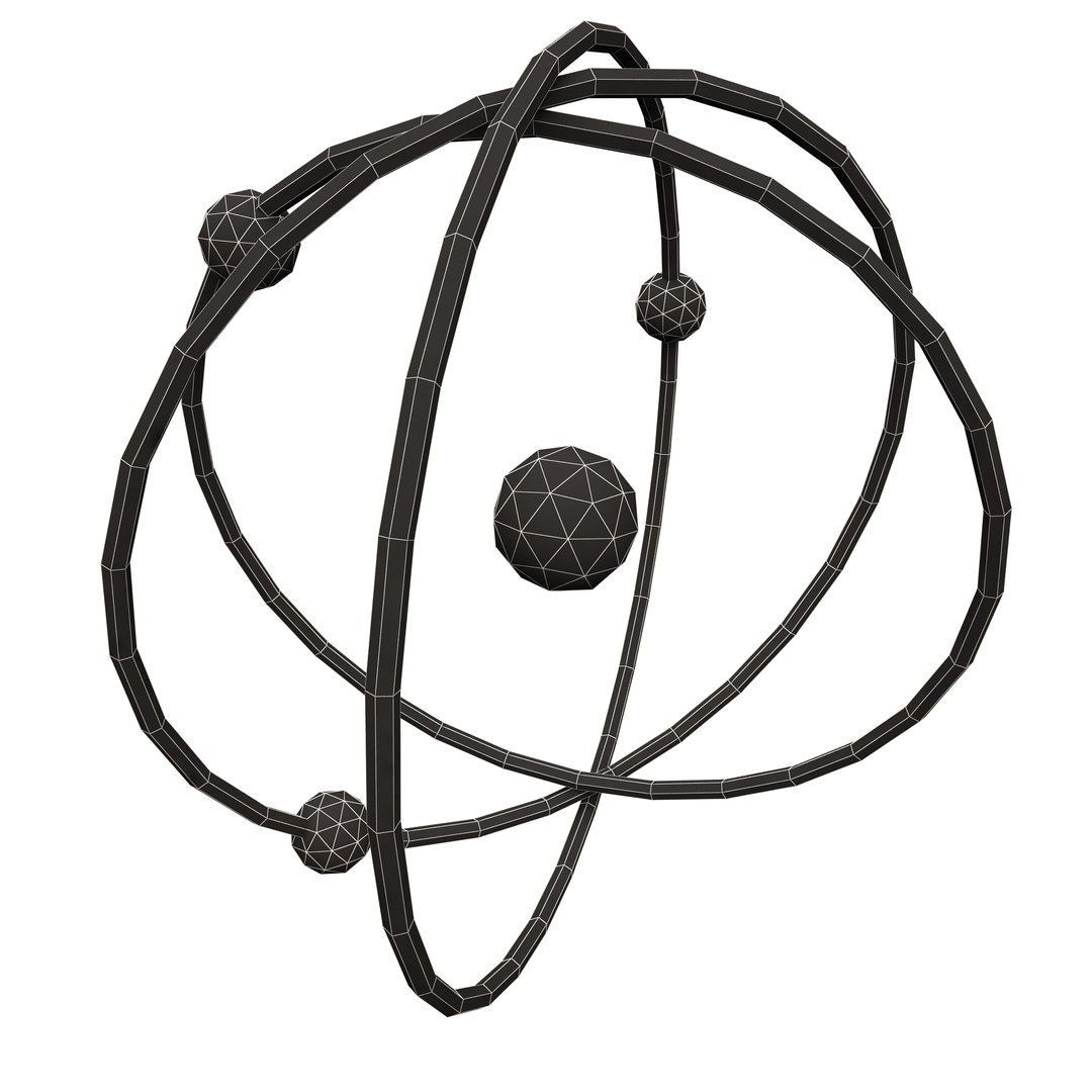 3D Model Planetary Atom - TurboSquid 2004762