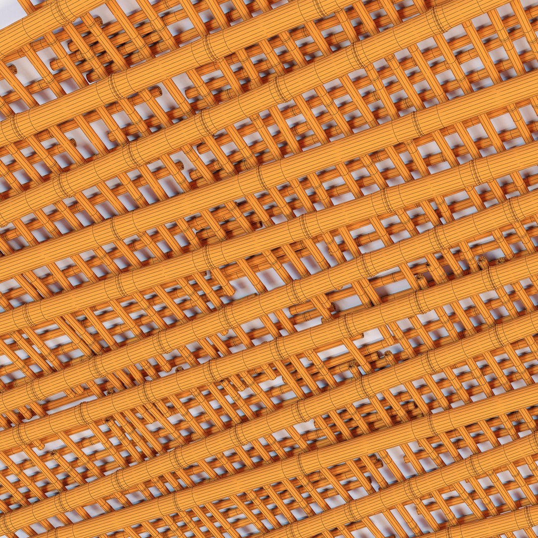 3D ceiling bamboo model - TurboSquid 1596719