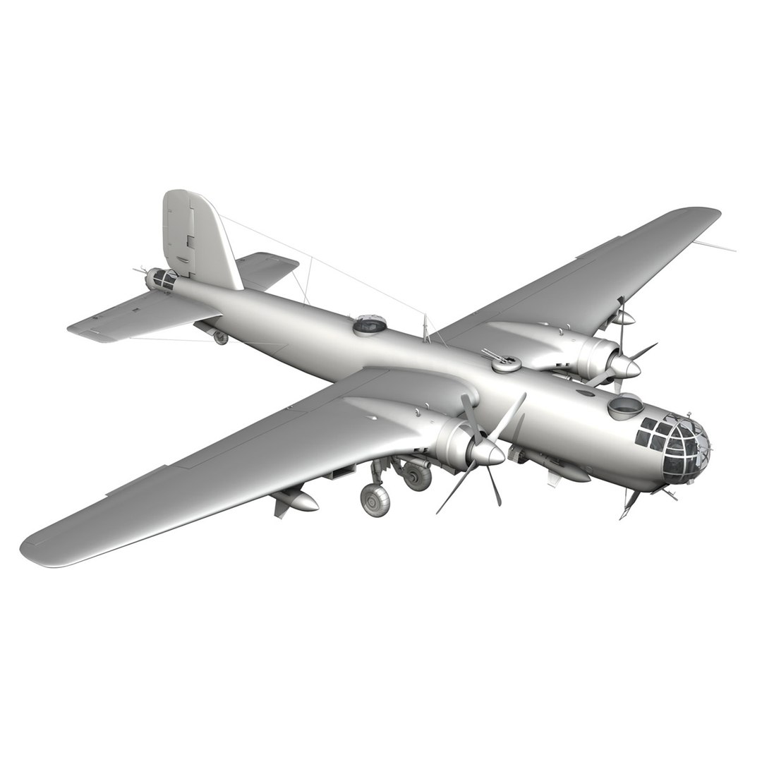 3d Heinkel He-177 A-5 - Model