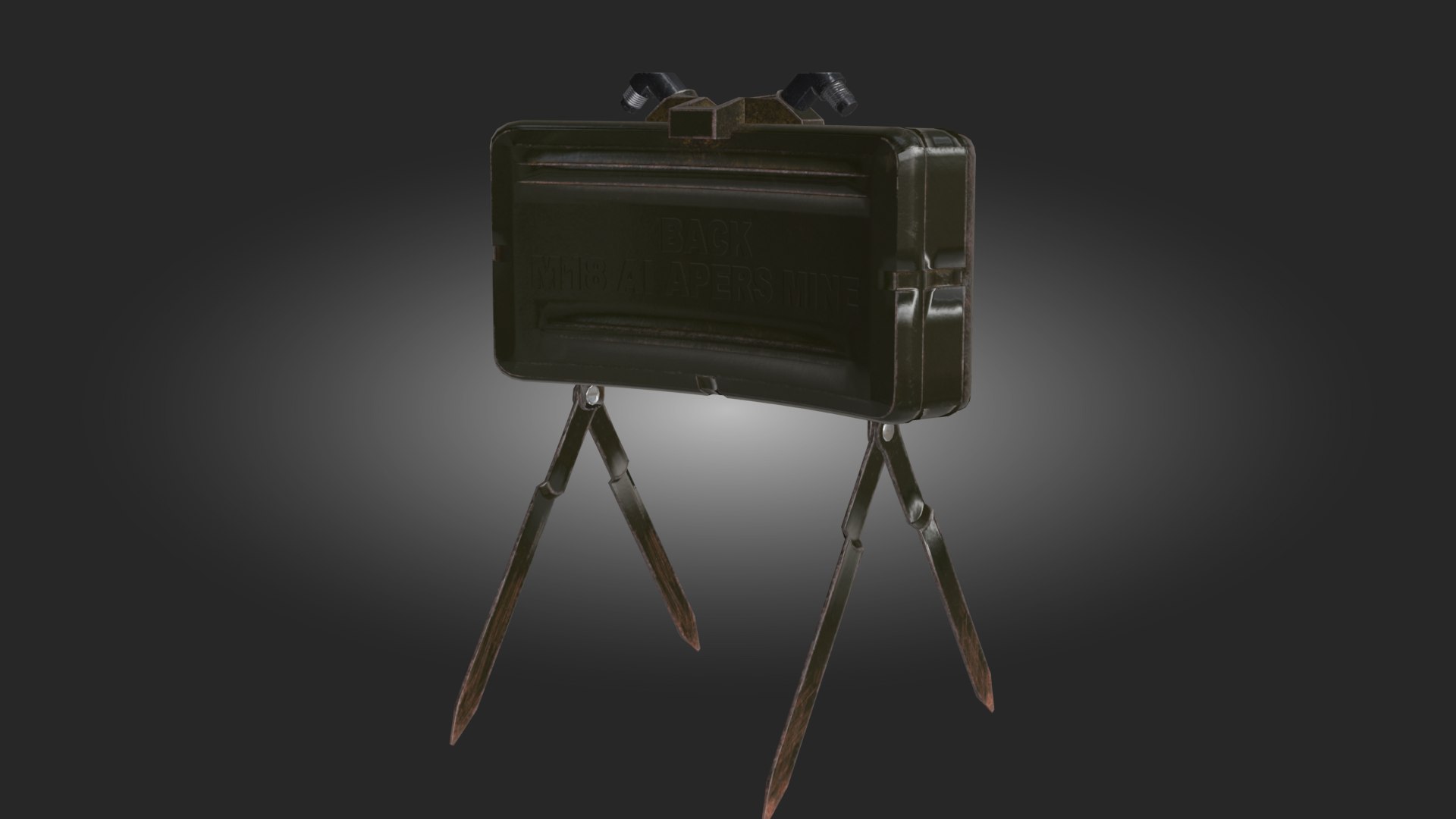 Claymore M18 A1 PBR 3D Model Model - TurboSquid 2318759