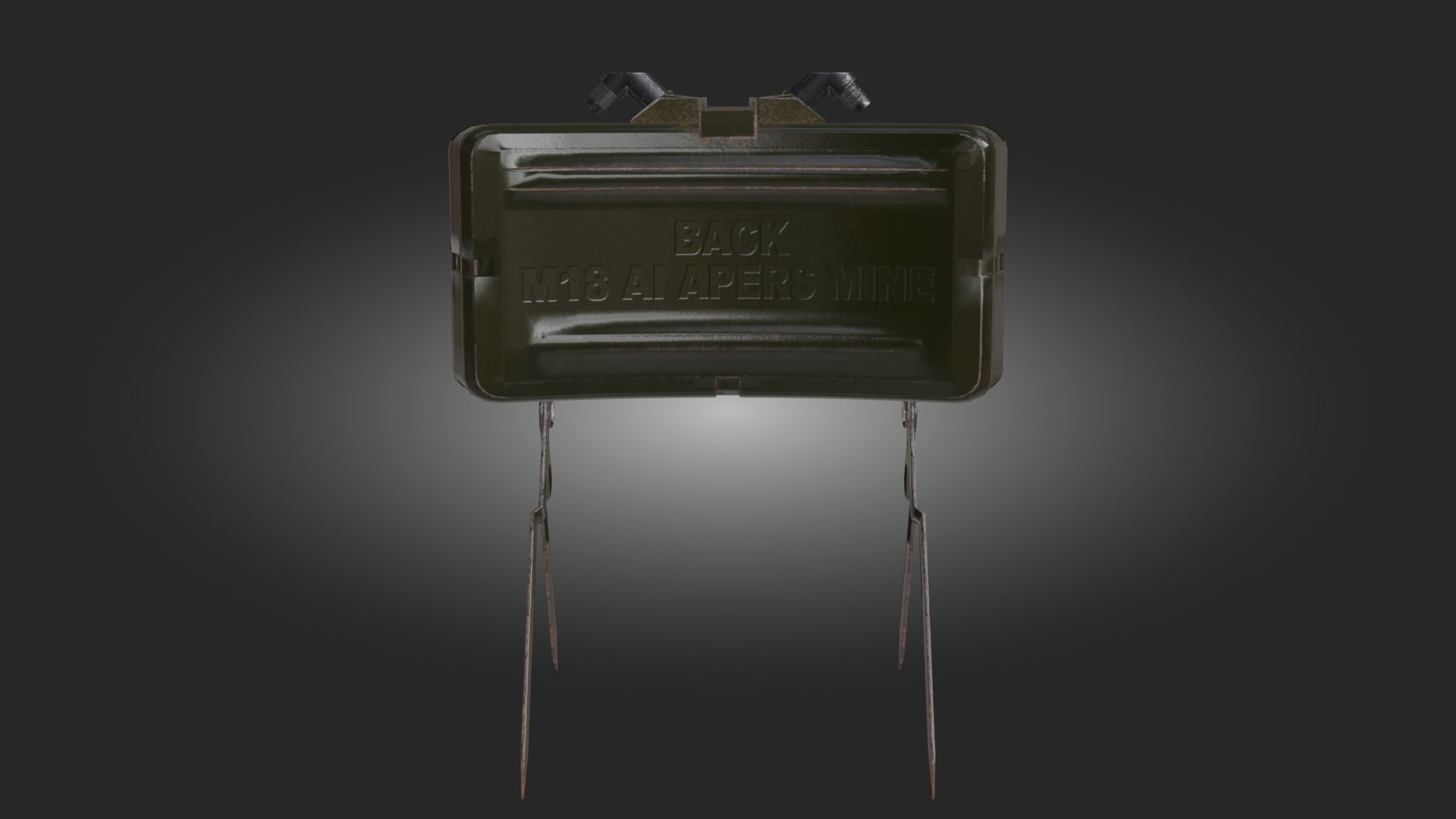 Claymore M18 A1 PBR 3D Model Model - TurboSquid 2318759