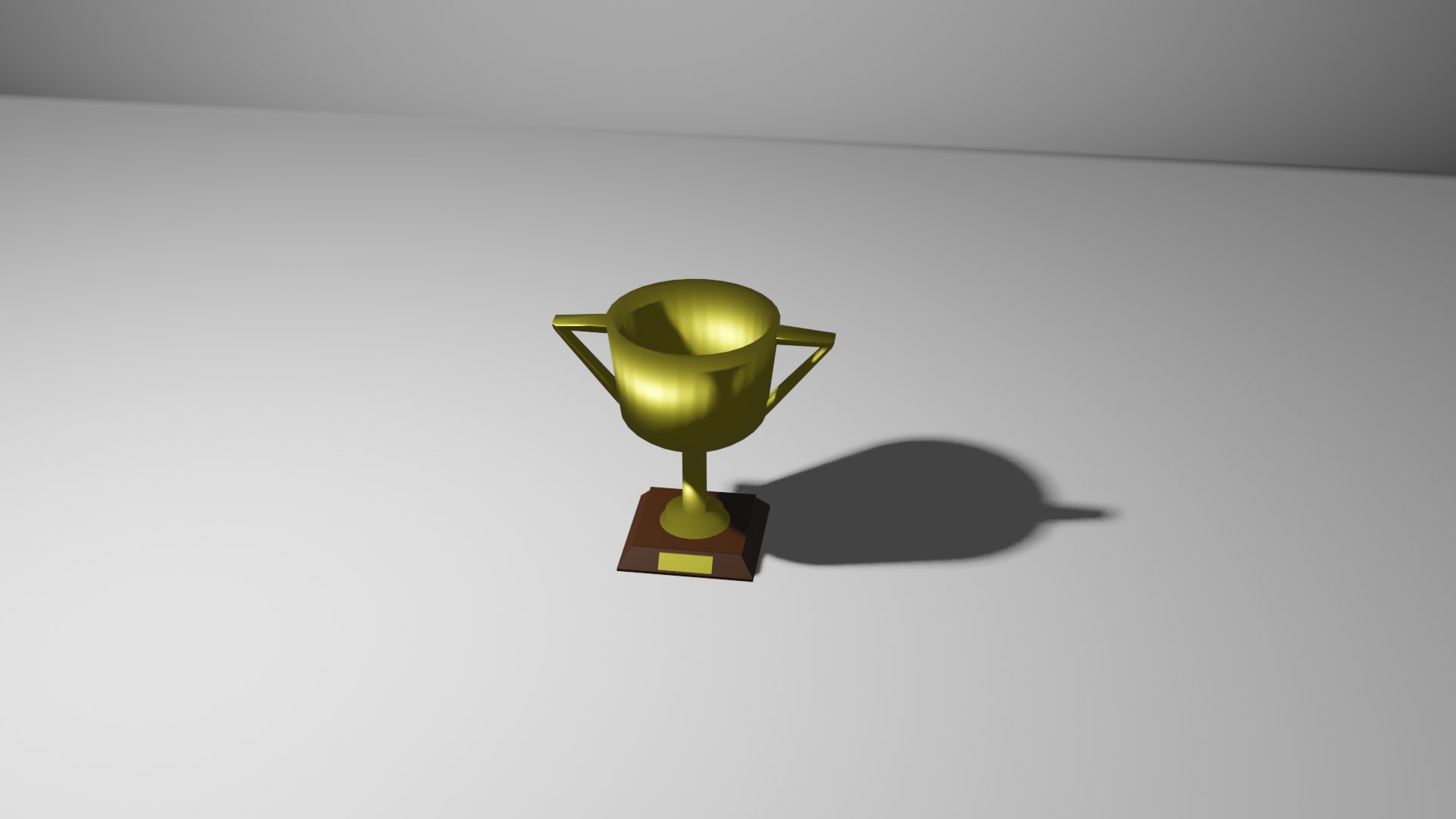 Gold Trophy Model - TurboSquid 1756431