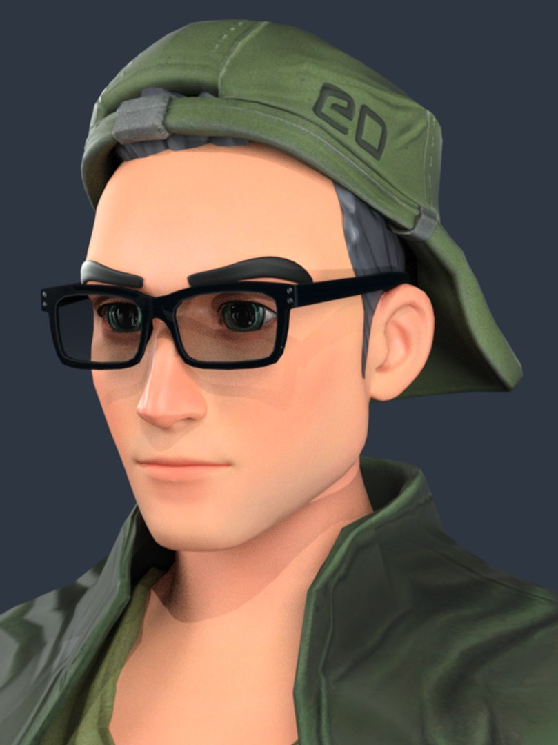 Cartoon Rigged Adventure Boy Character 3D Model 3D Model - TurboSquid ...