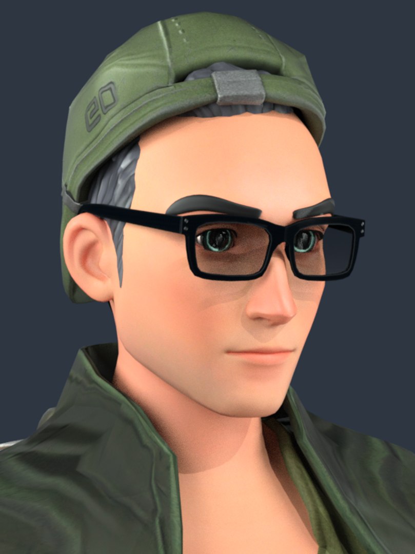 Cartoon Rigged Adventure Boy Character 3D Model 3D Model - TurboSquid ...