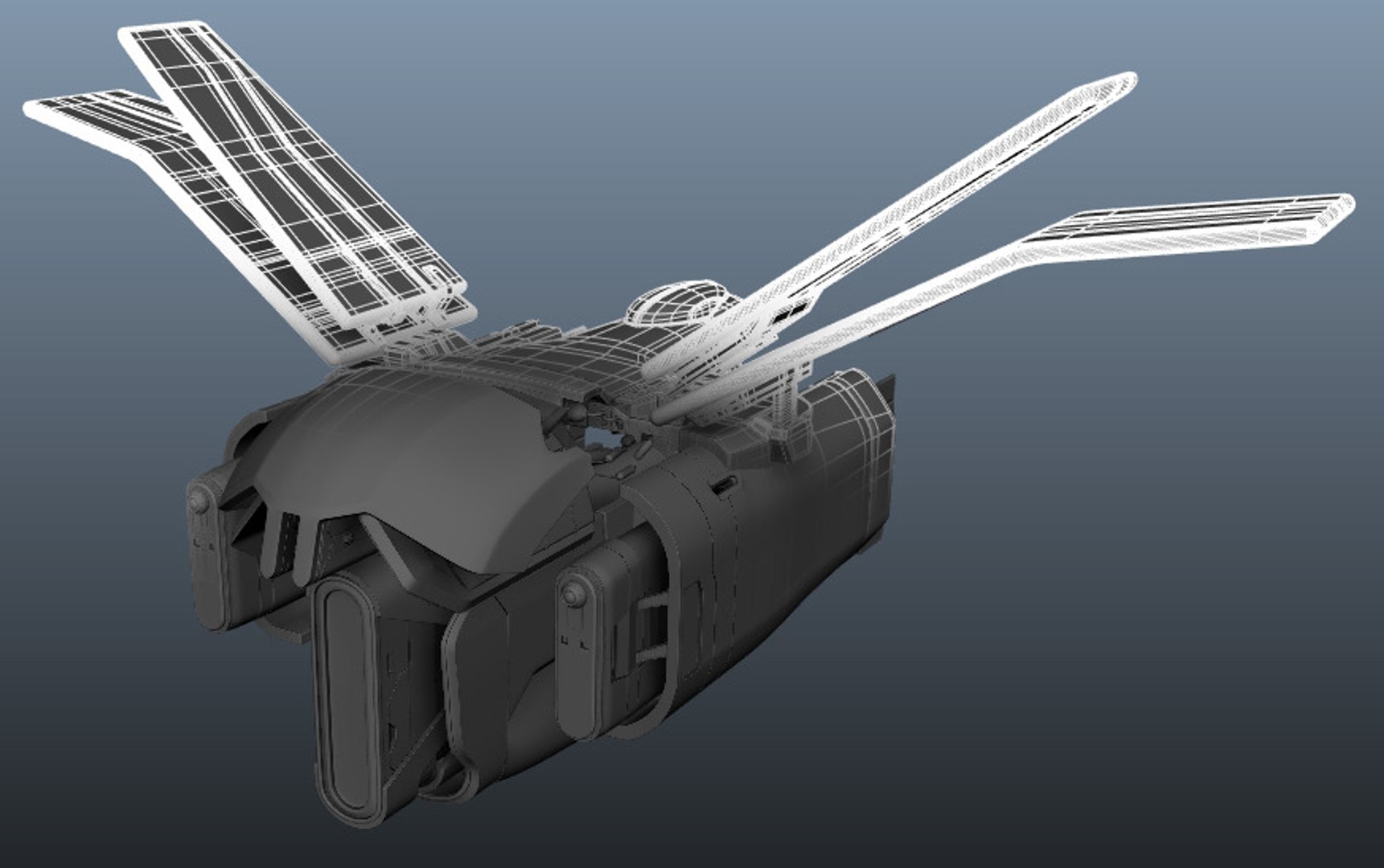 3D universal ship space model - TurboSquid 1366719