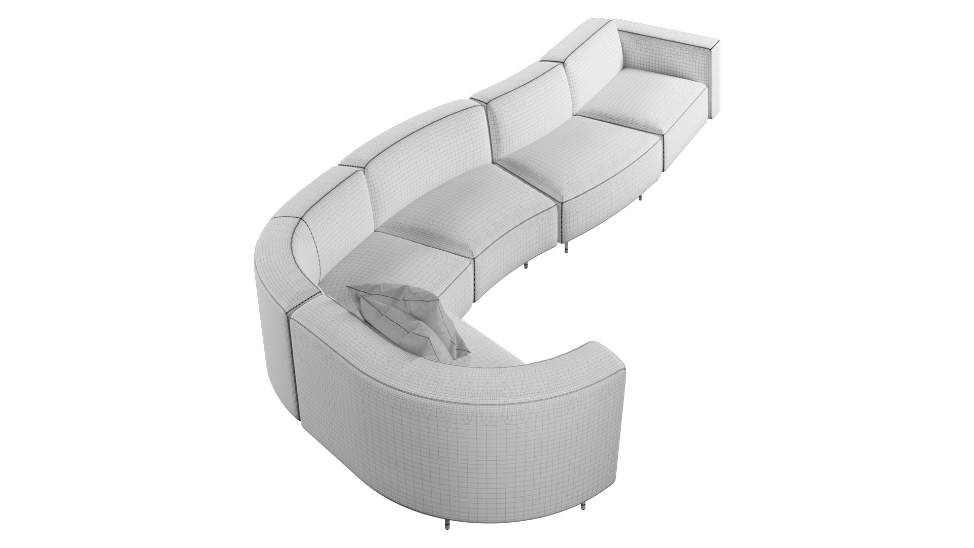 Office Sofa Keilhauer Meander 3D - TurboSquid 2197018