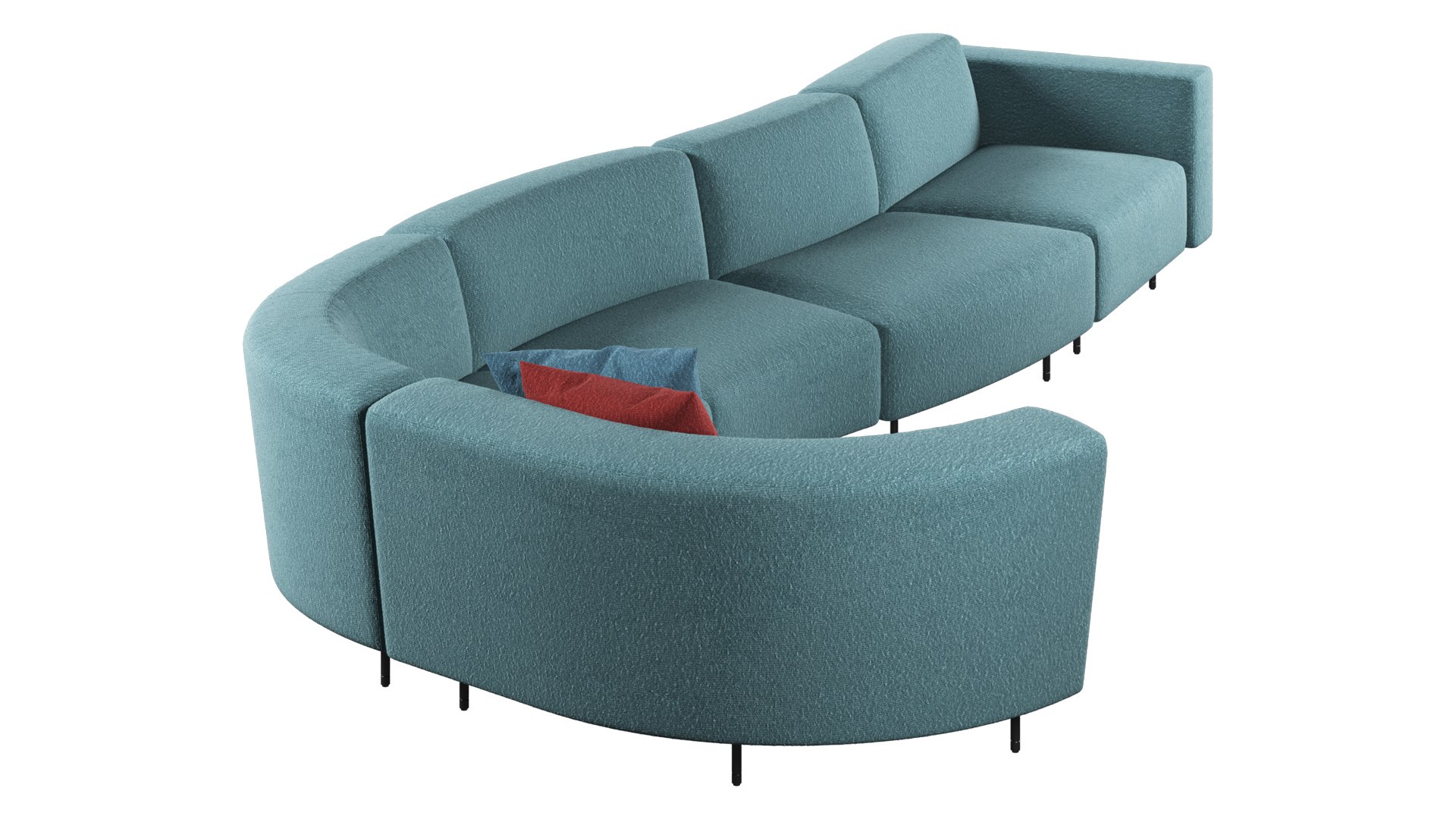 Office Sofa Keilhauer Meander 3D - TurboSquid 2197018