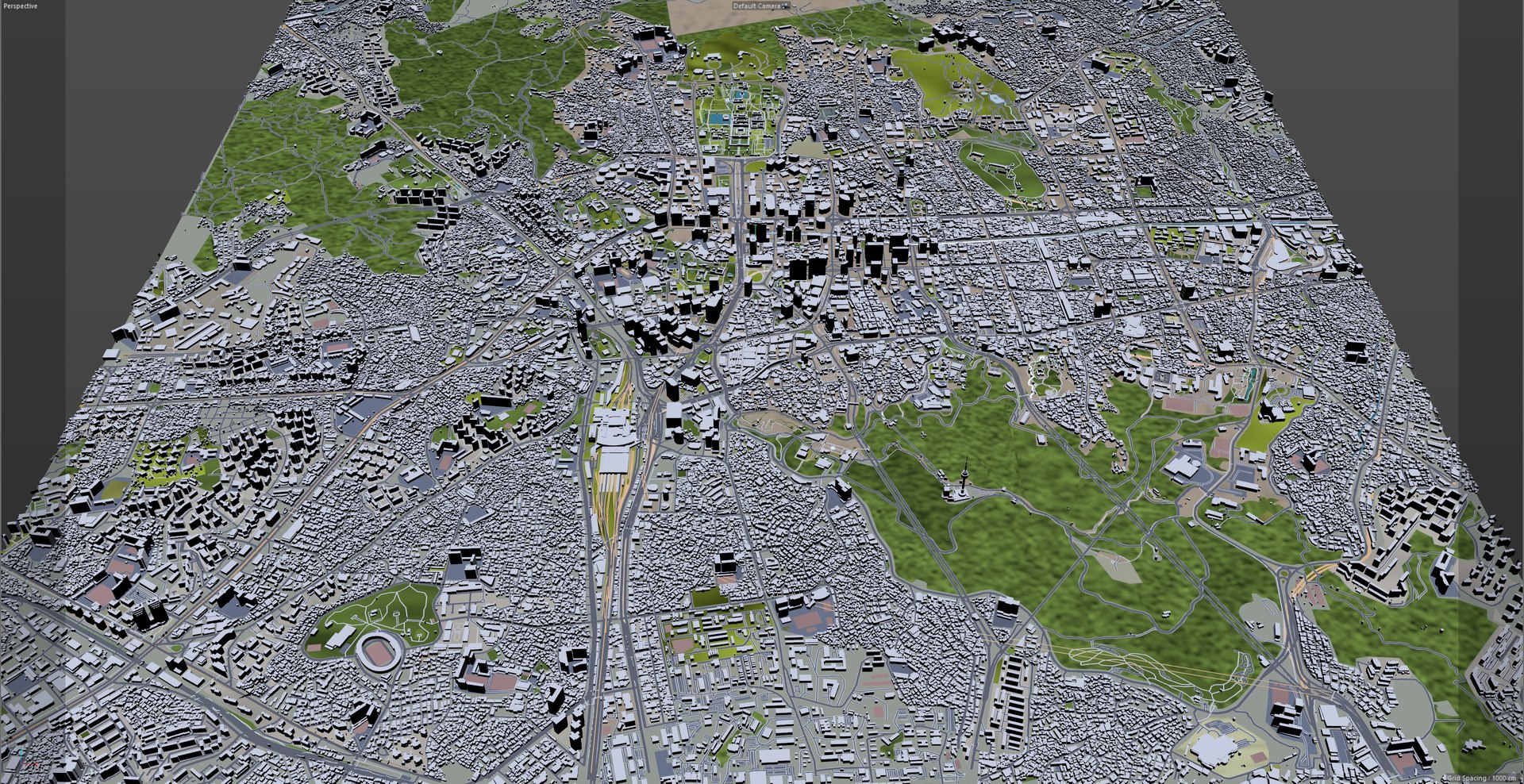 3D Seoul City Center South Korea Model - TurboSquid 1989776