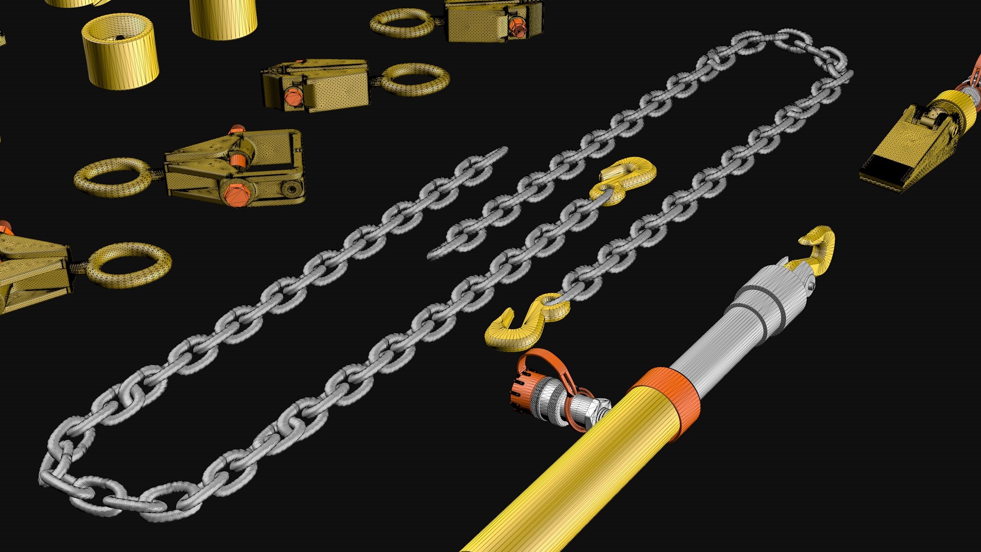 3D Model Straightening Tool Kit - TurboSquid 2347294