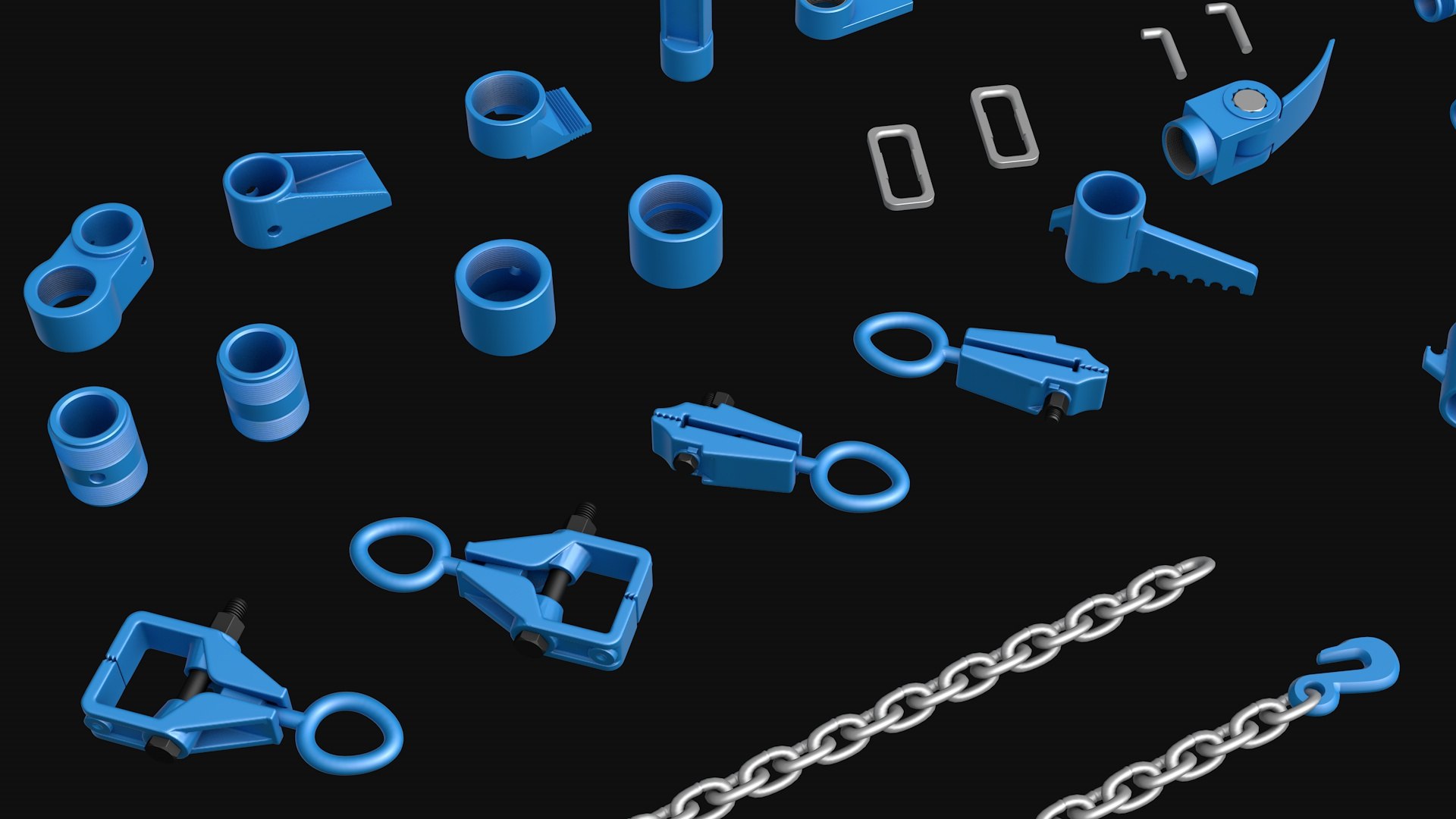 3D Model Straightening Tool Kit - TurboSquid 2347294