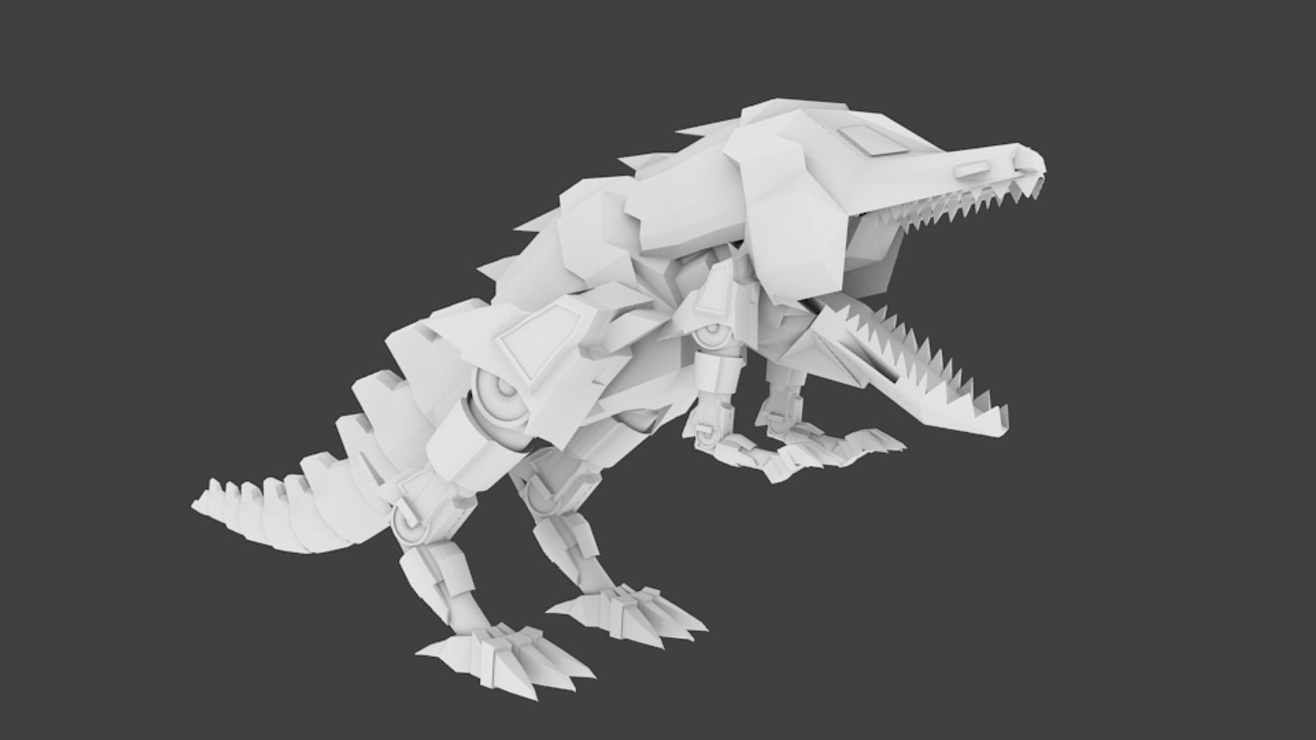 Maya Mecha T-rex