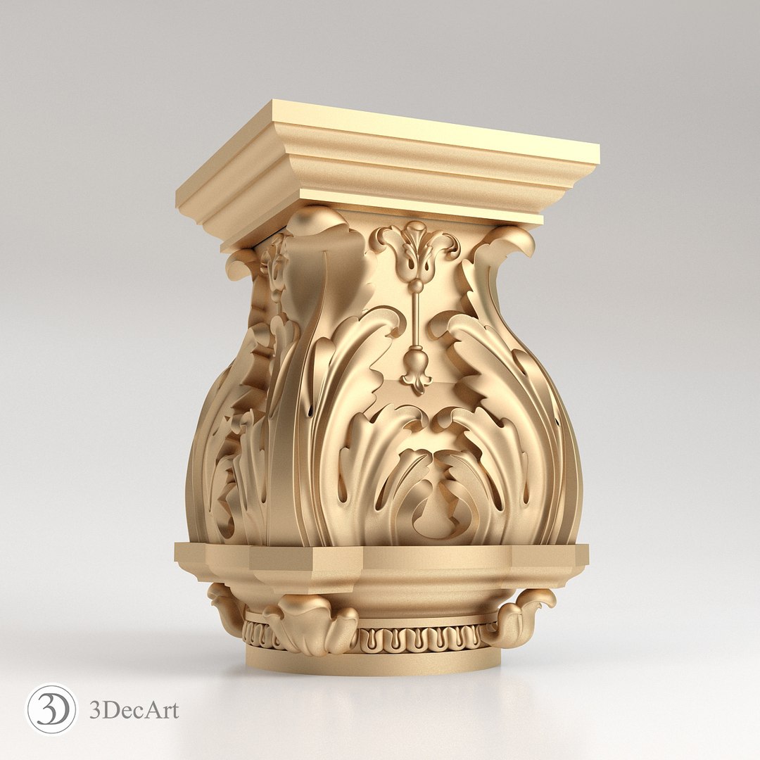 decorative capitals cnc max