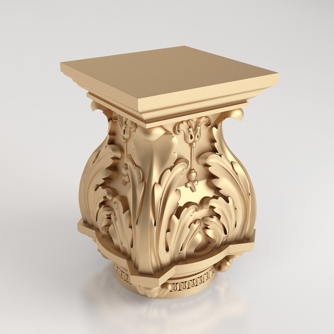 decorative capitals cnc max