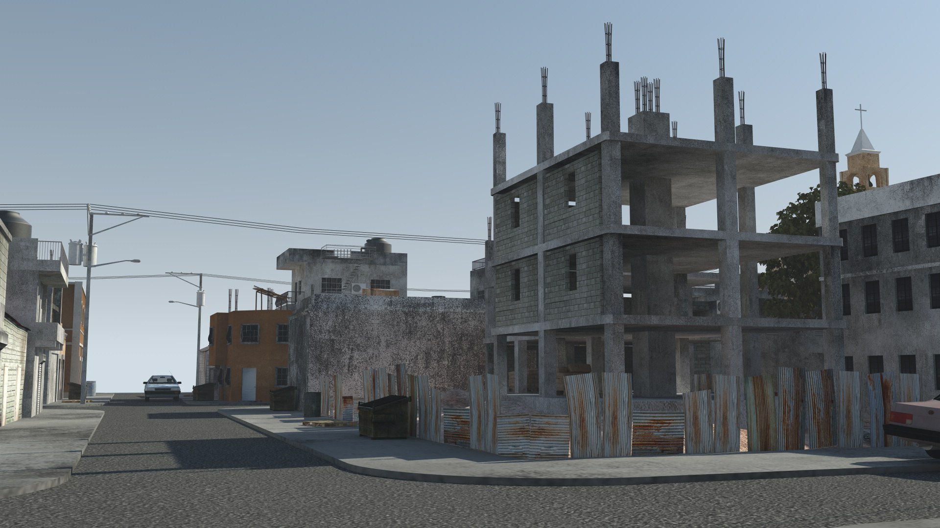 3D Poor Neighborhood Block - TurboSquid 1881274