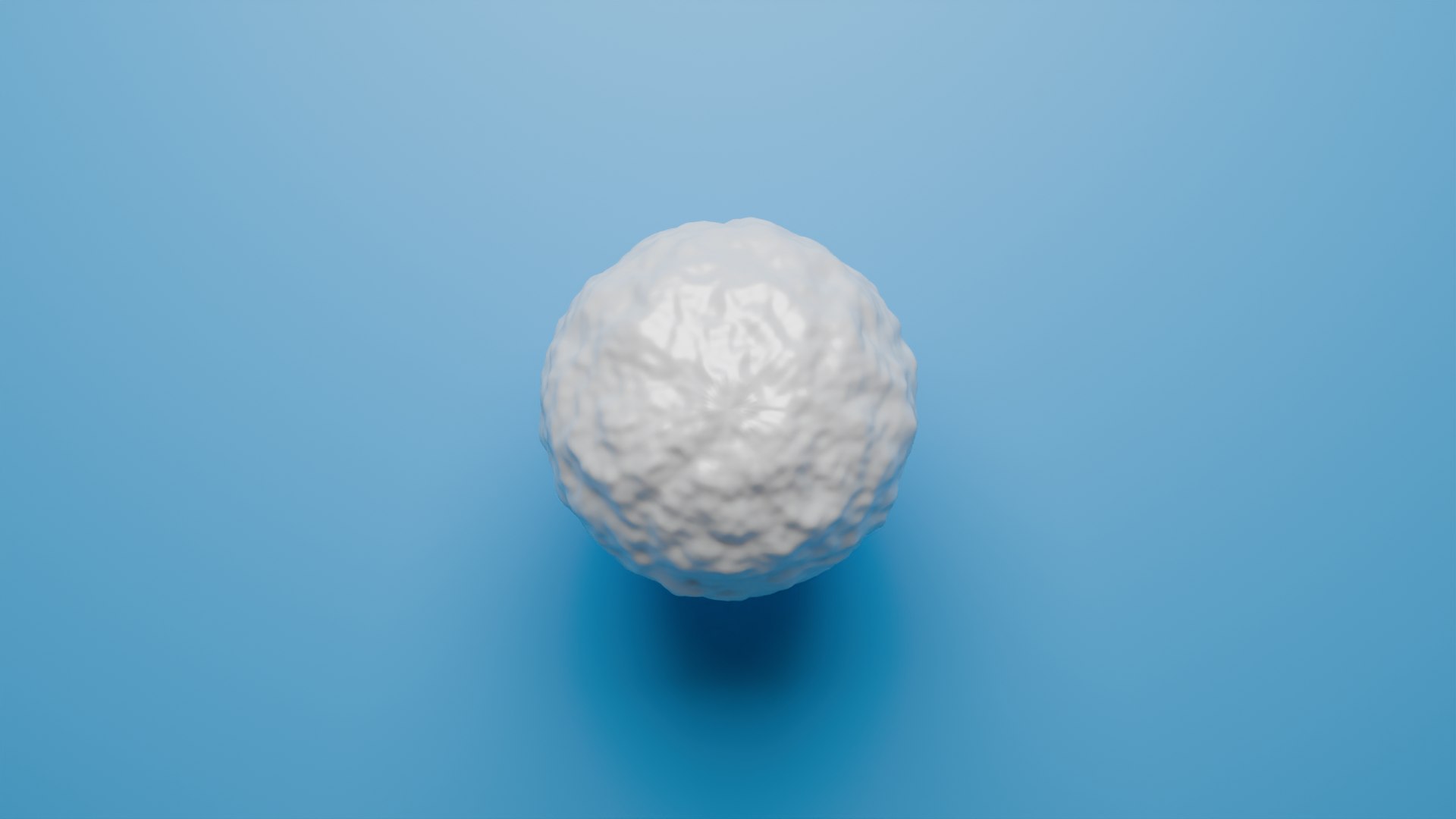 3D Simple High Poly Snowball - TurboSquid 2305072