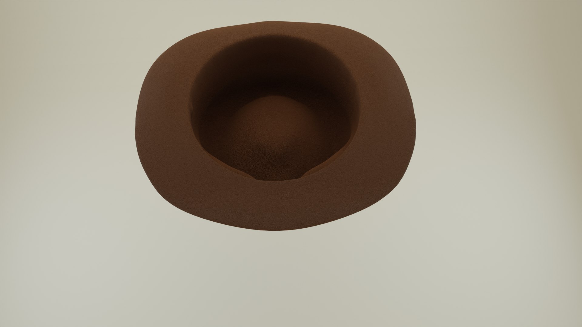 Brown Rim Hat 3D - TurboSquid 1963479