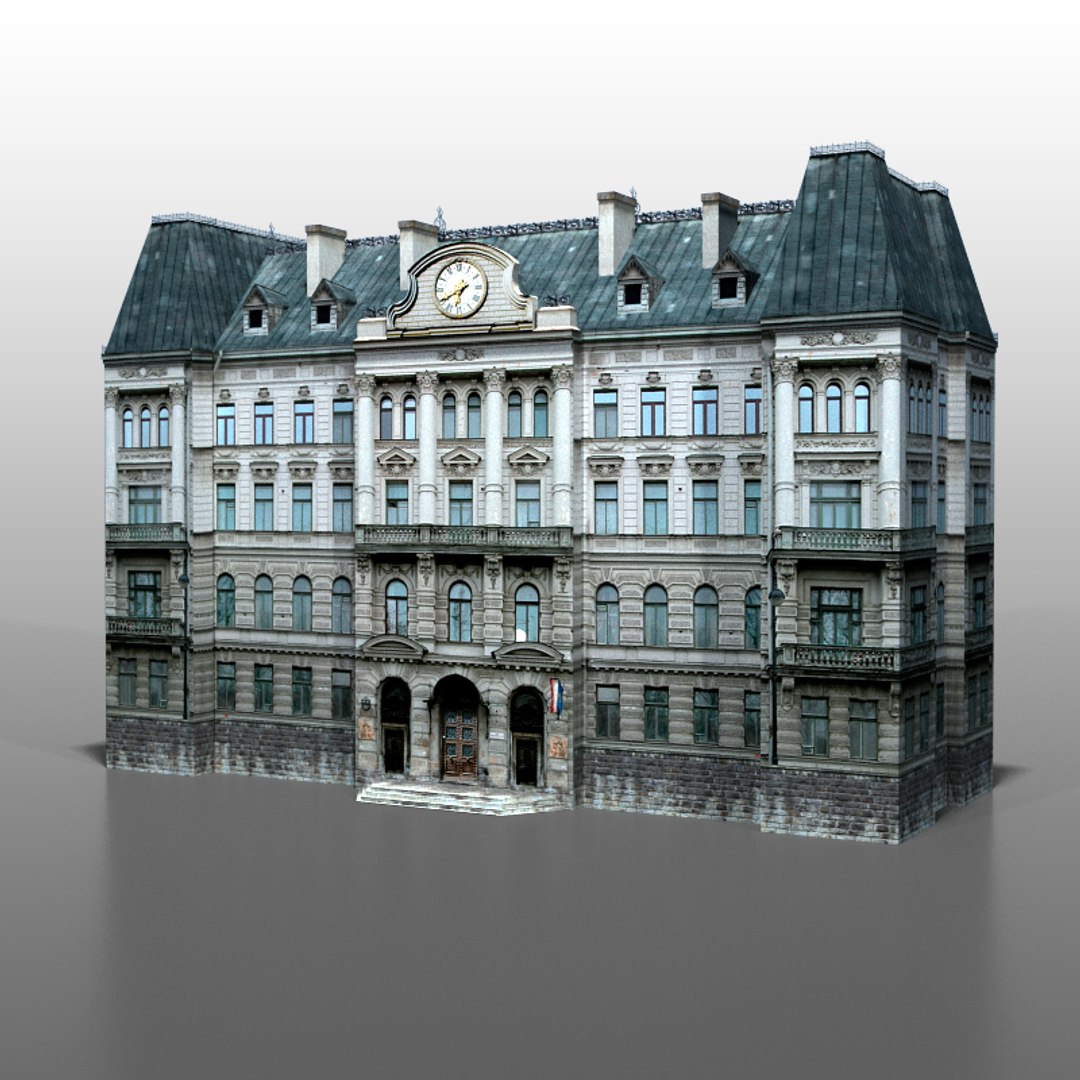 House French 3d Model