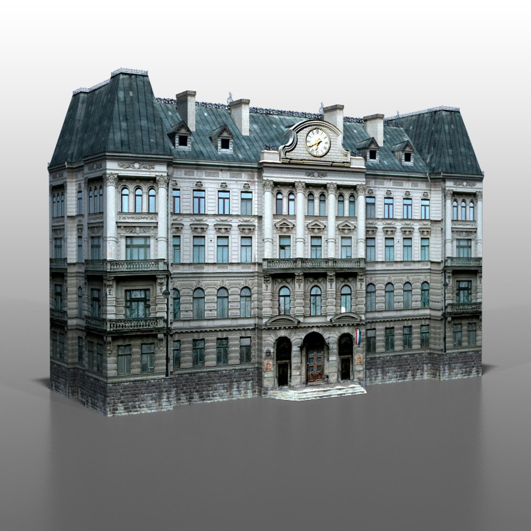 House French 3d Model