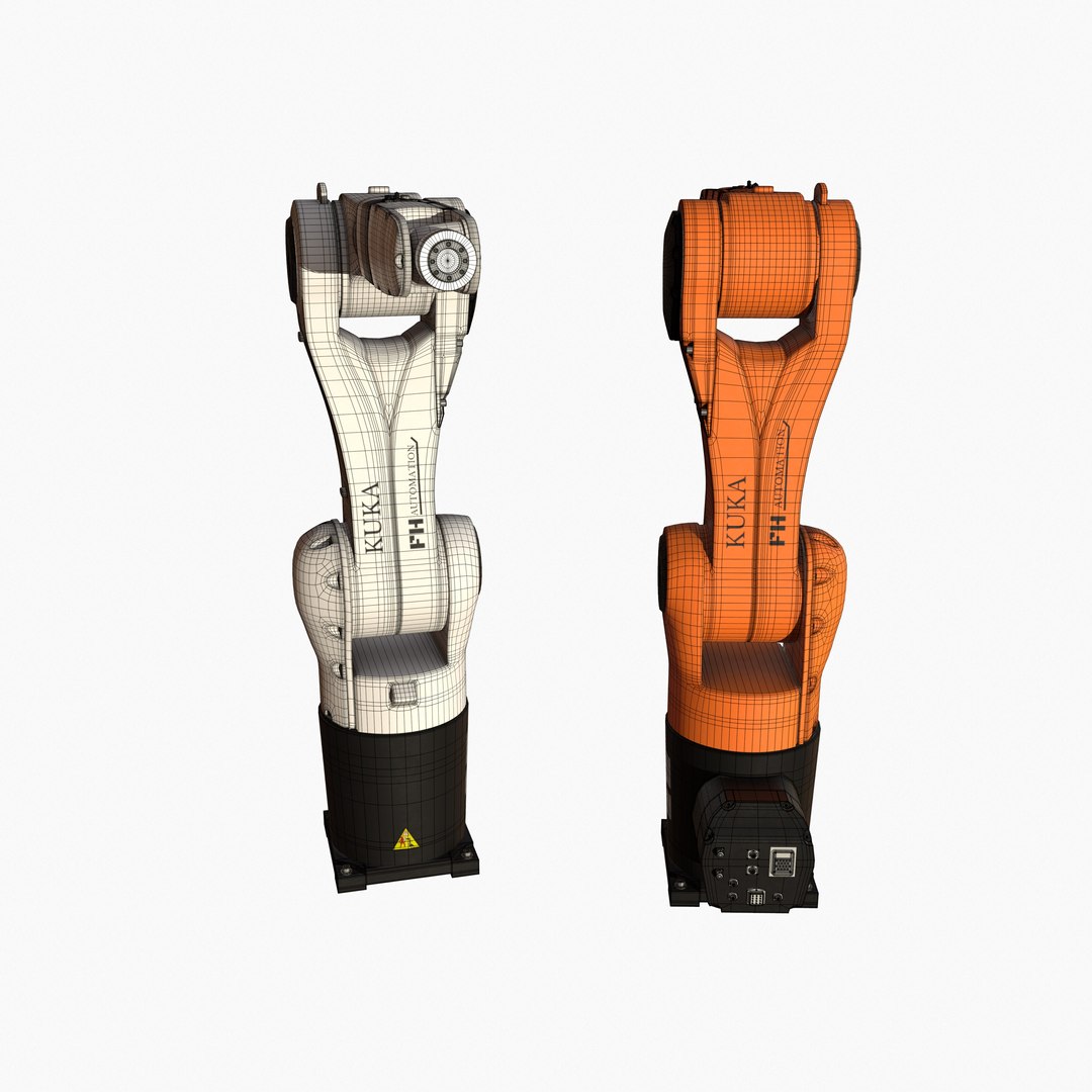 Kuka Robot Kr-6 R900 3D Model - TurboSquid 1608331