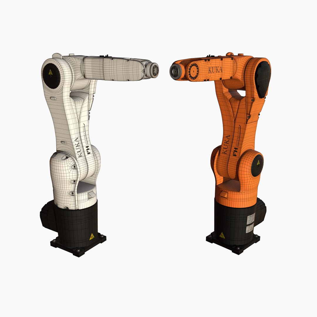 Kuka Robot Kr-6 R900 3D Model - TurboSquid 1608331