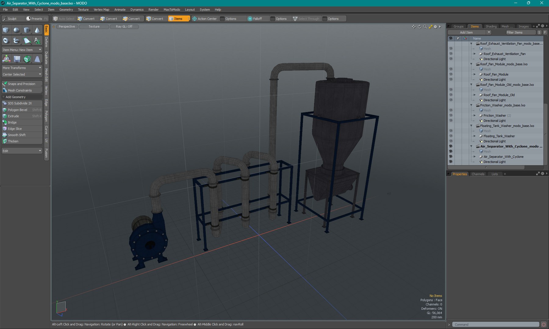 Air Separator With Cyclone Model - TurboSquid 2321481