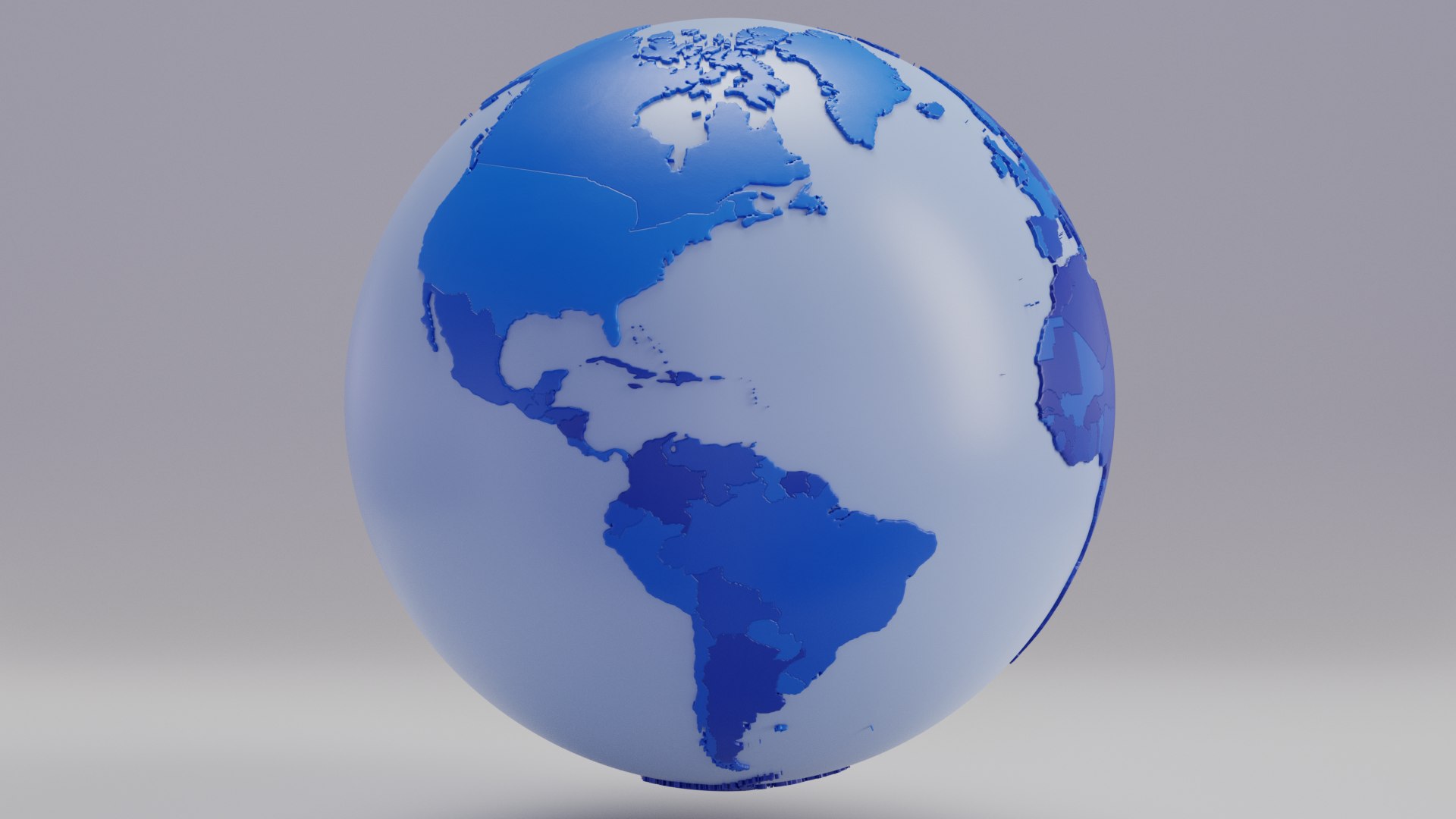 Geopolitical World 3D Model - TurboSquid 1564510