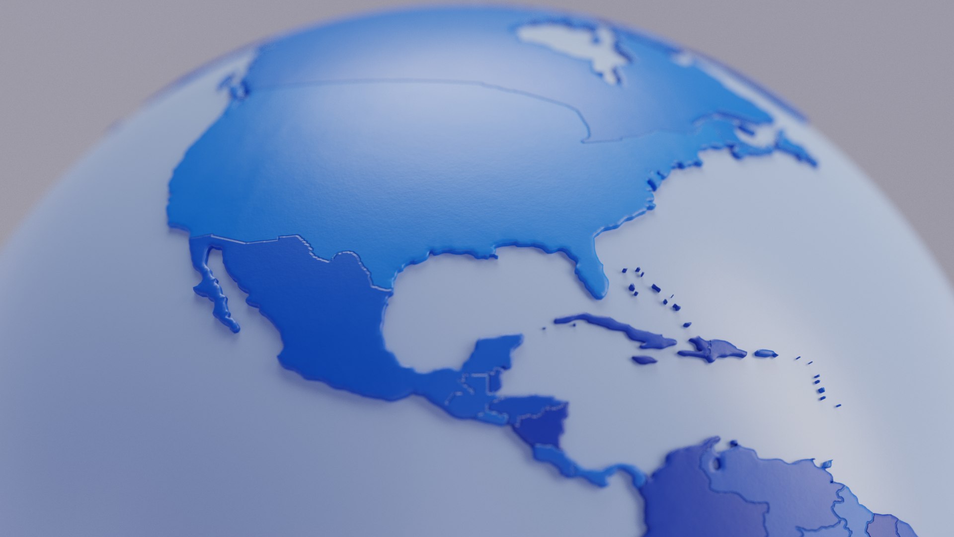 Geopolitical World 3D Model - TurboSquid 1564510